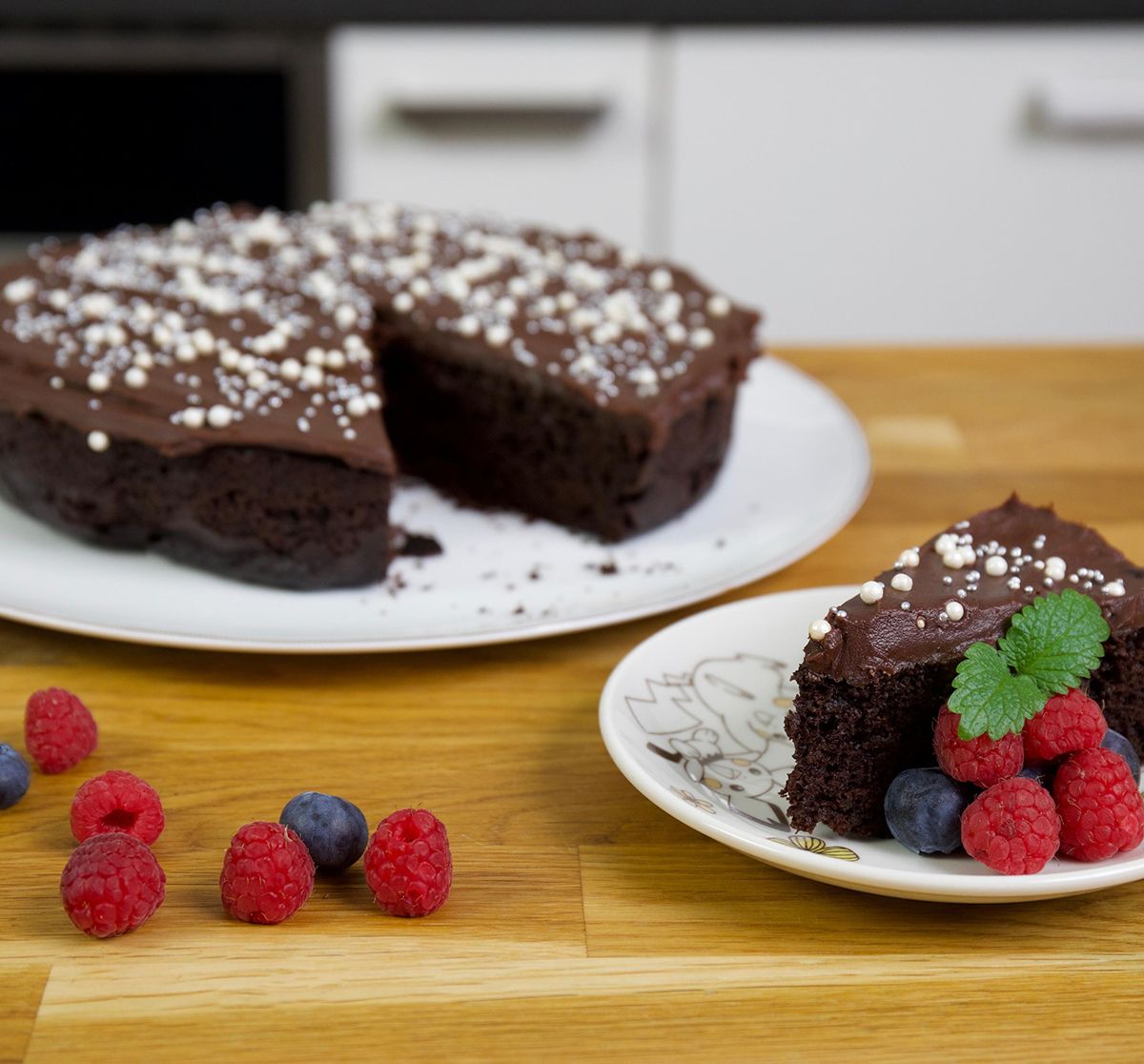 Recept: Fluffig chokladkaka - NEFF