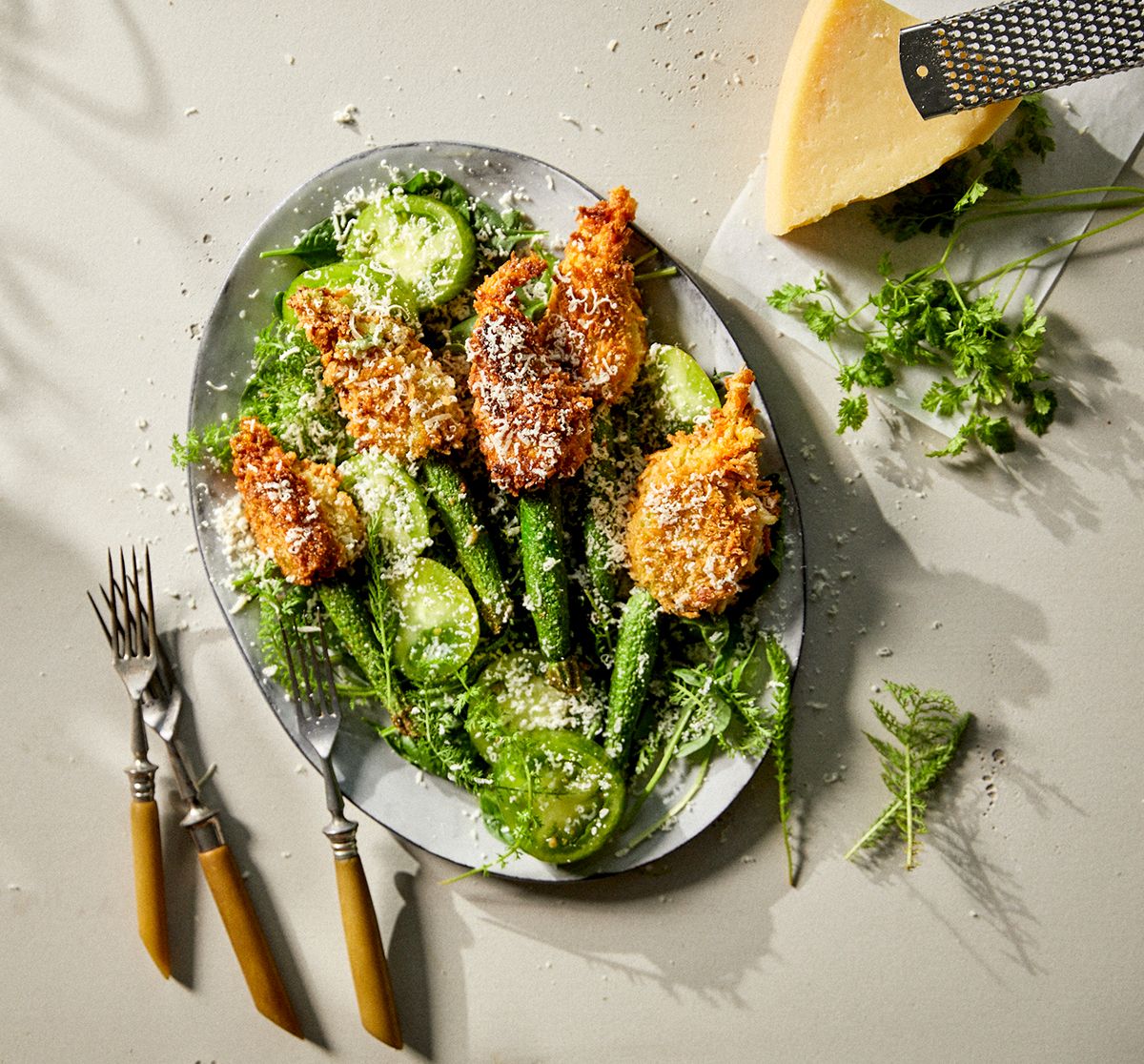 Recipe: Stuffed Courgette Flowers | NEFF