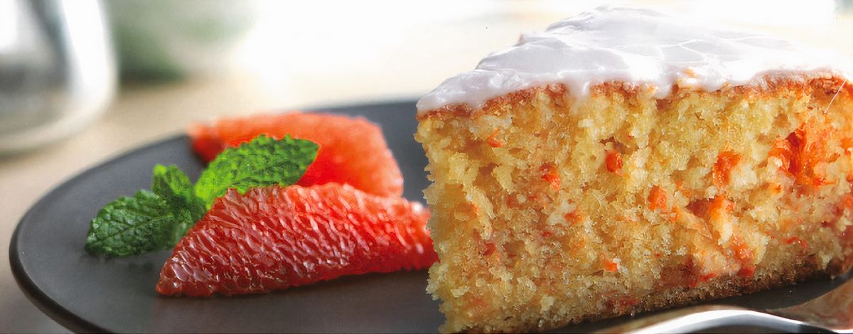 Ruby Grapefruit Cake Recipe | Siemens Home UK