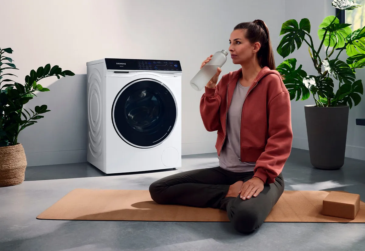 Máquinas combinadas de lavar e secar roupa | Siemens Home
