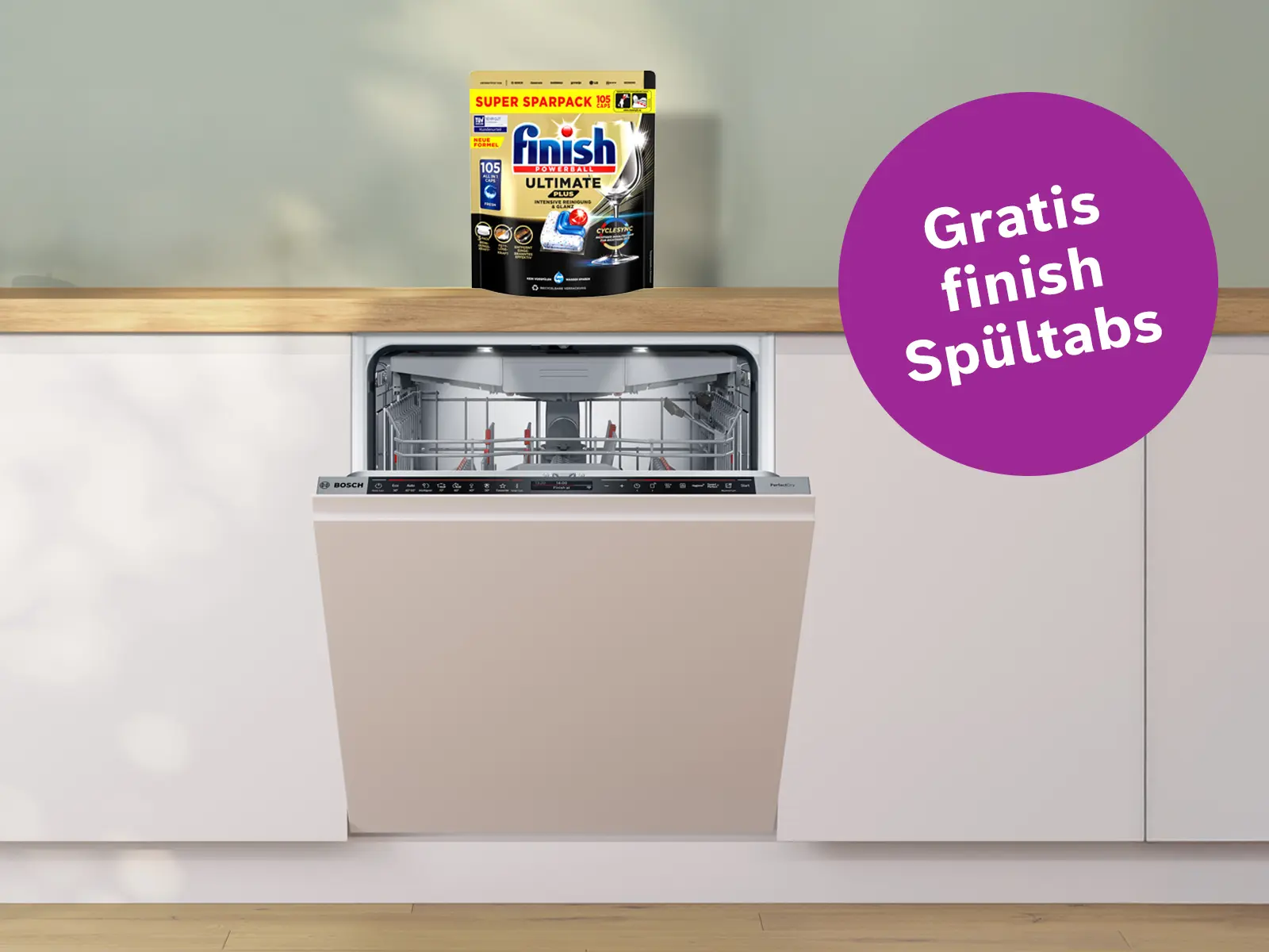 SMV4ECX21E Vollintegrierter Geschirrspüler | Bosch Hausgeräte DE