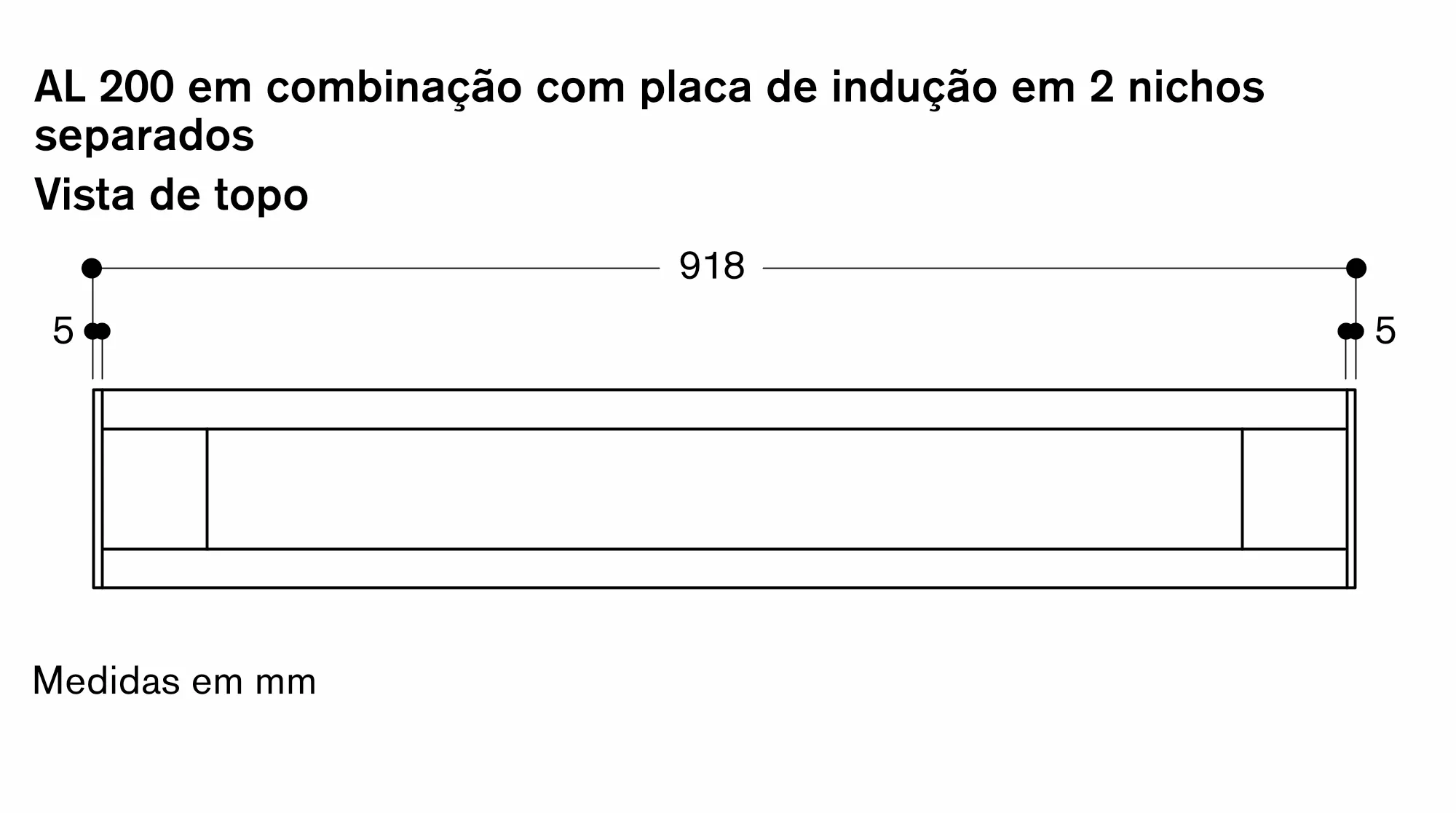 AL200190 Ventilação de bancada | GAGGENAU PT
