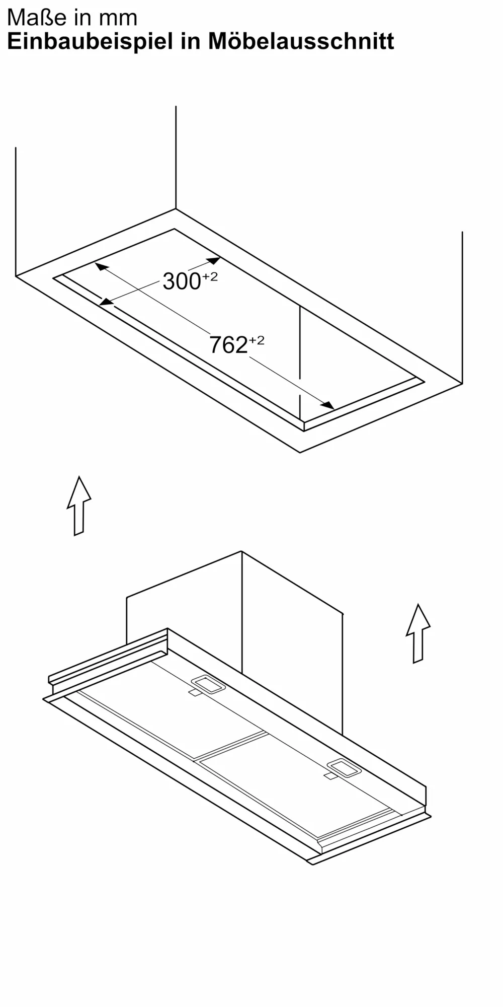 DBB85CC60 Integrierte Designhaube | Bosch Hausgeräte DE
