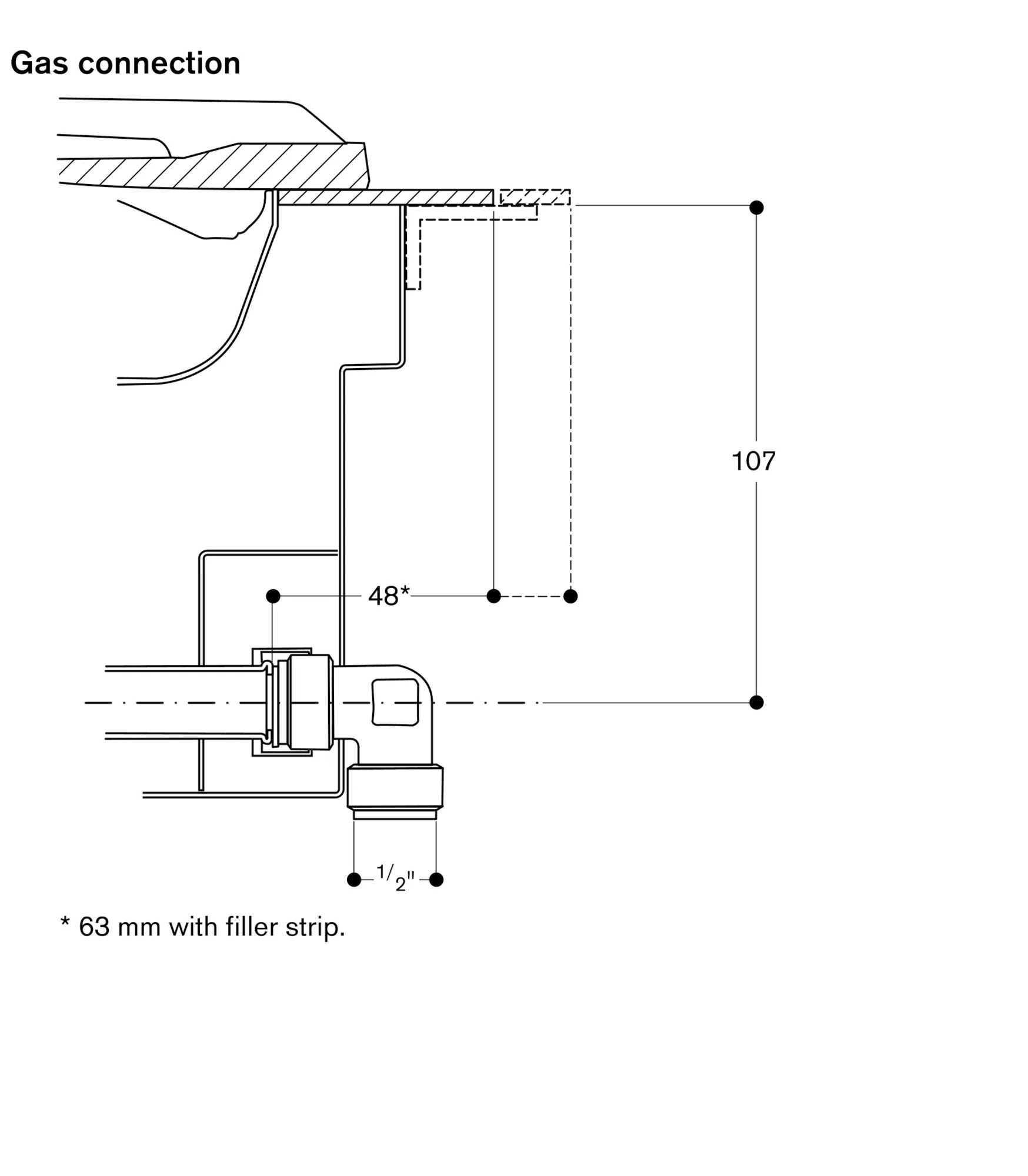 VG491110F Domino Gas hob | GAGGENAU AE