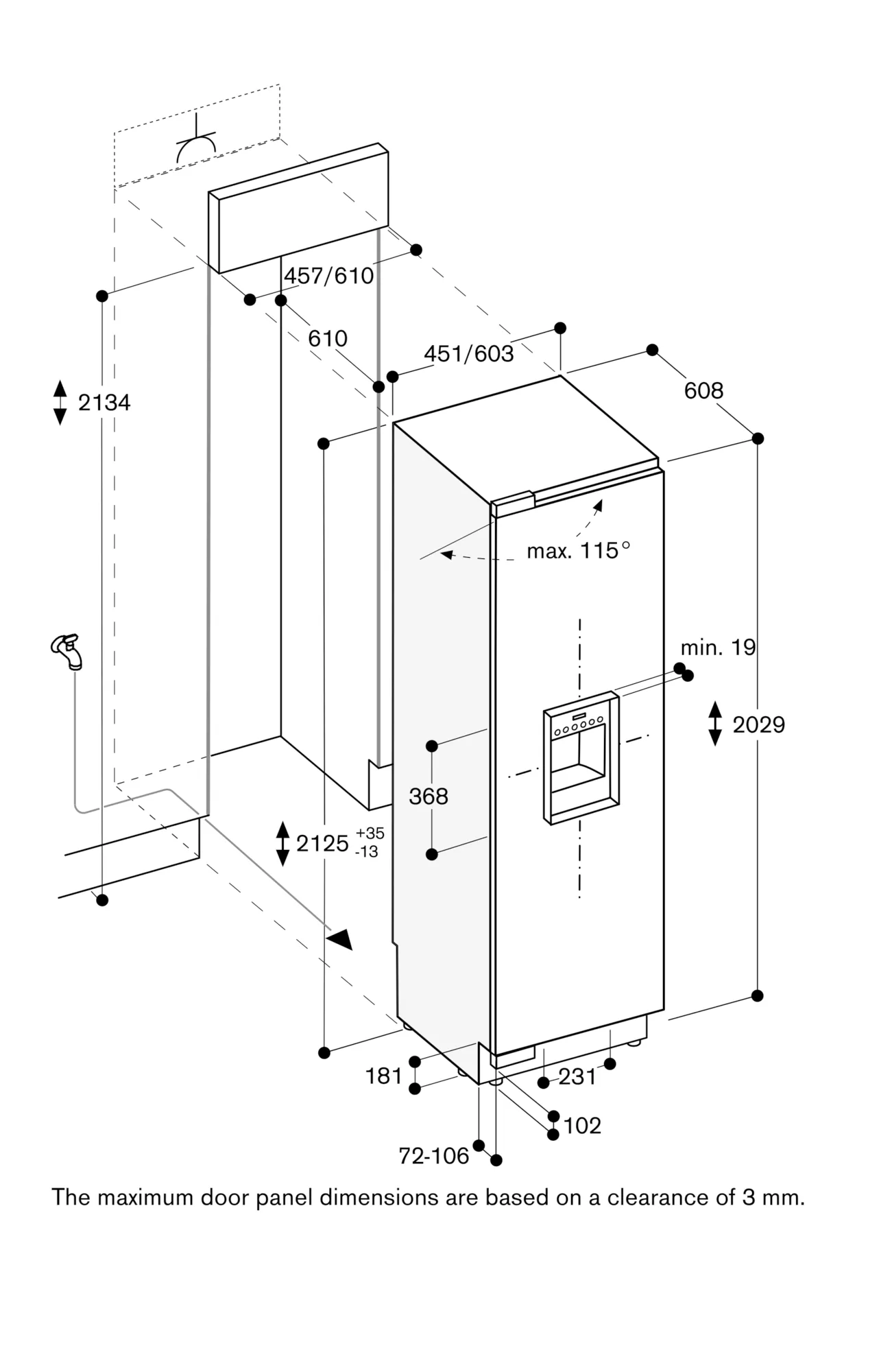 RF463301 Vario built-in freezer | GAGGENAU GB