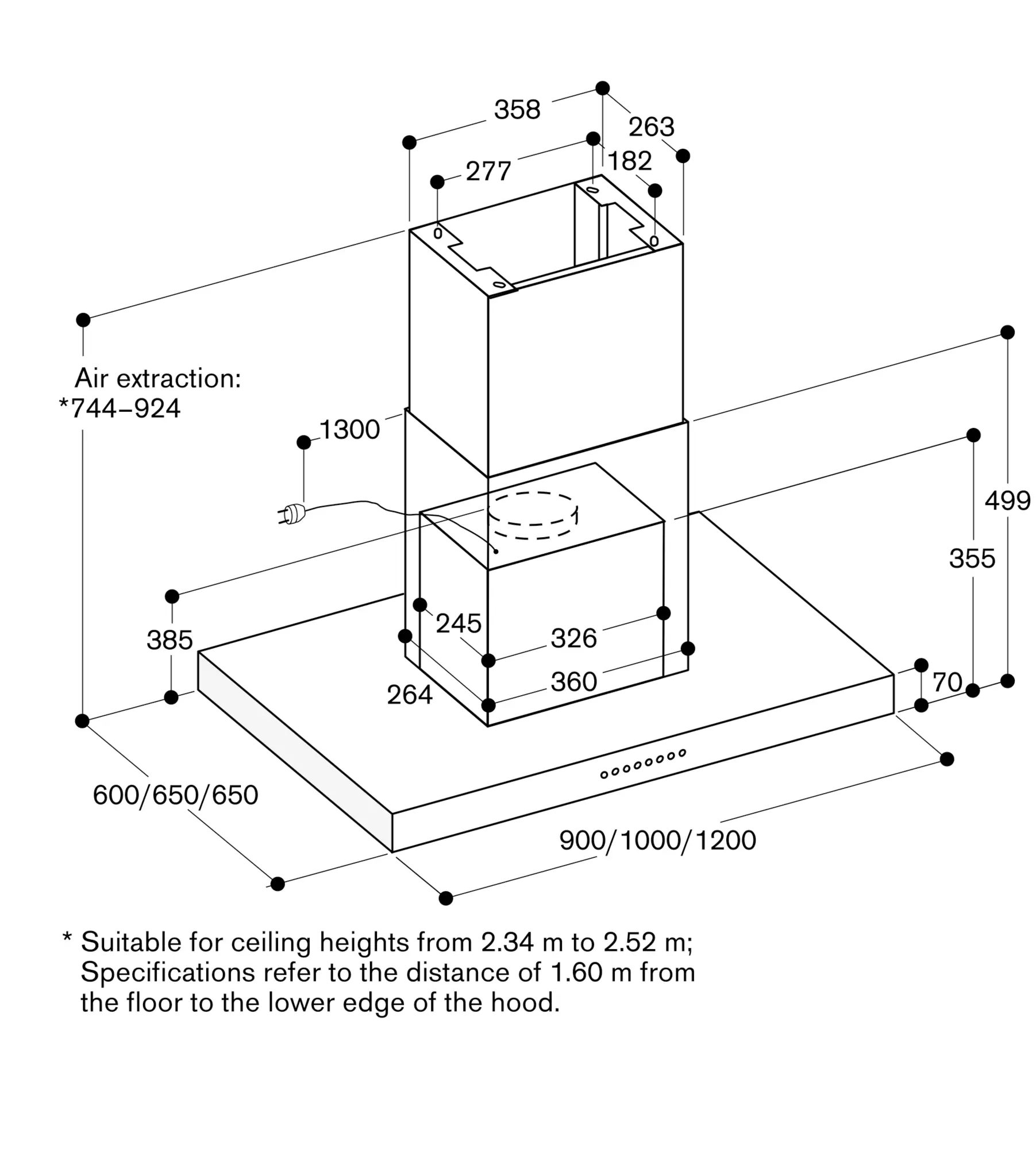 AI240190 Island hood | GAGGENAU AU