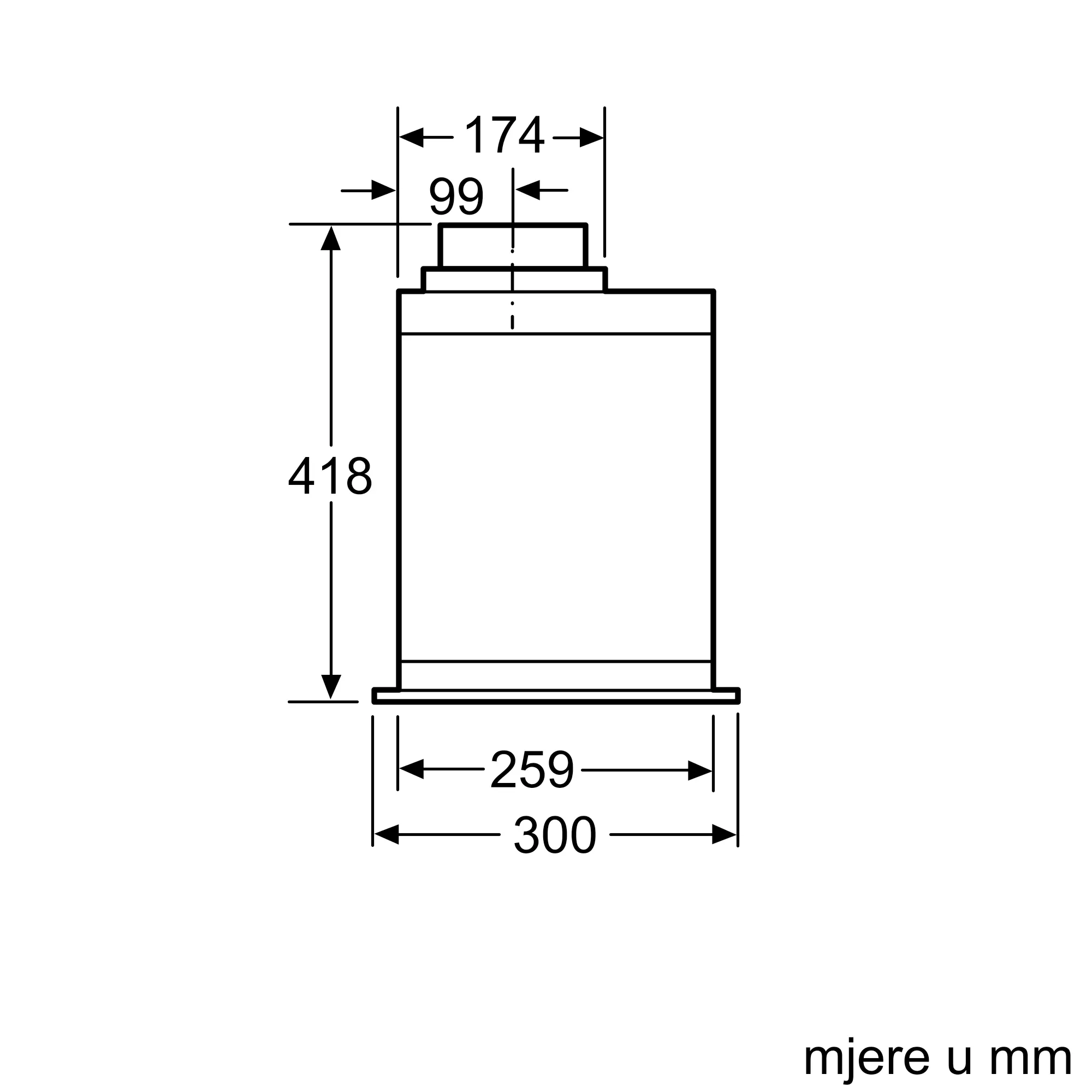 DHL885C Potpuno ugradbena napa | BOSCH HR
