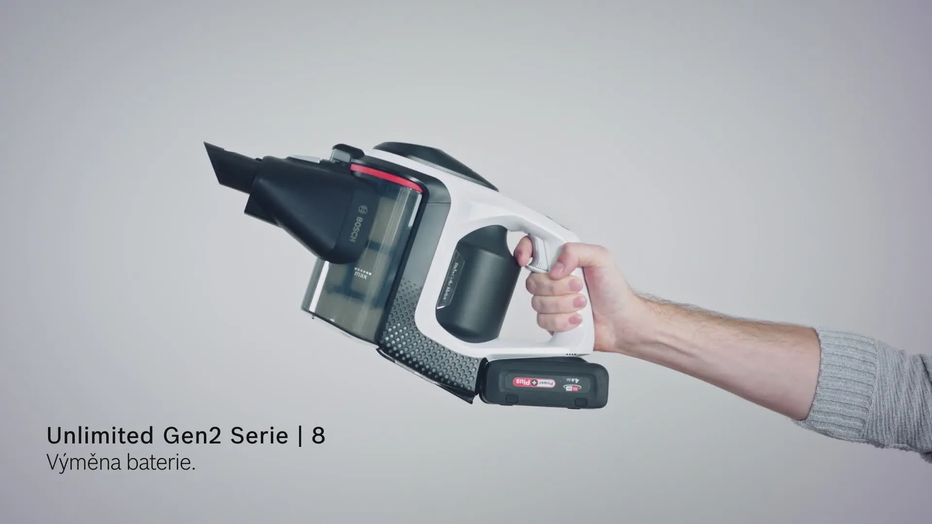 BOSCH - BBS8213W - Akumulátorový vysavač