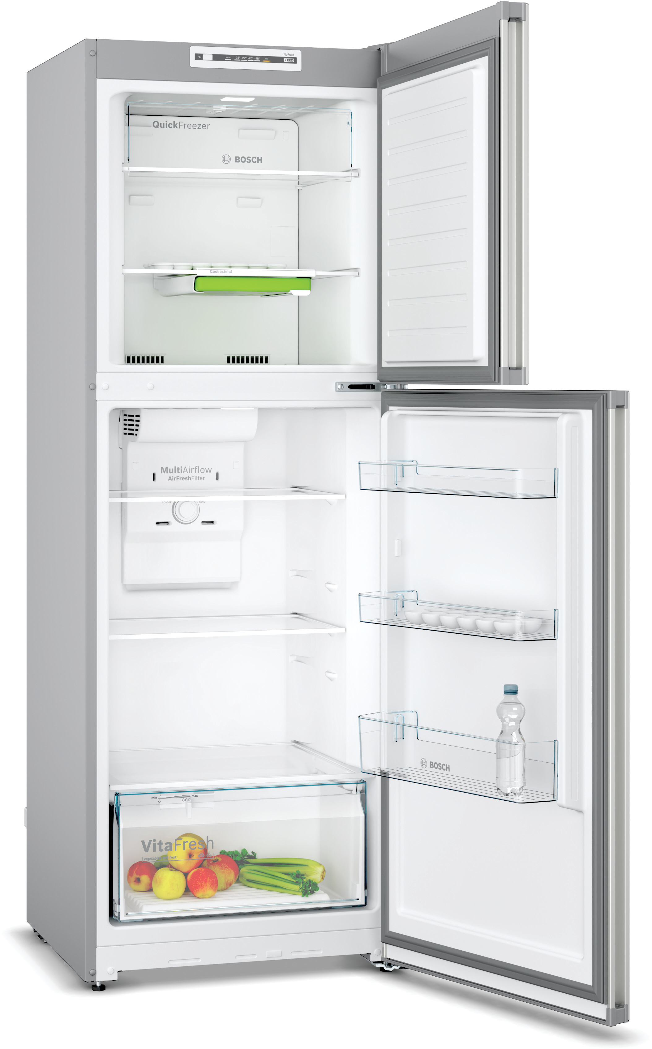 KDN30N12K5 free-standing fridge-freezer with freezer at top | BOSCH KE