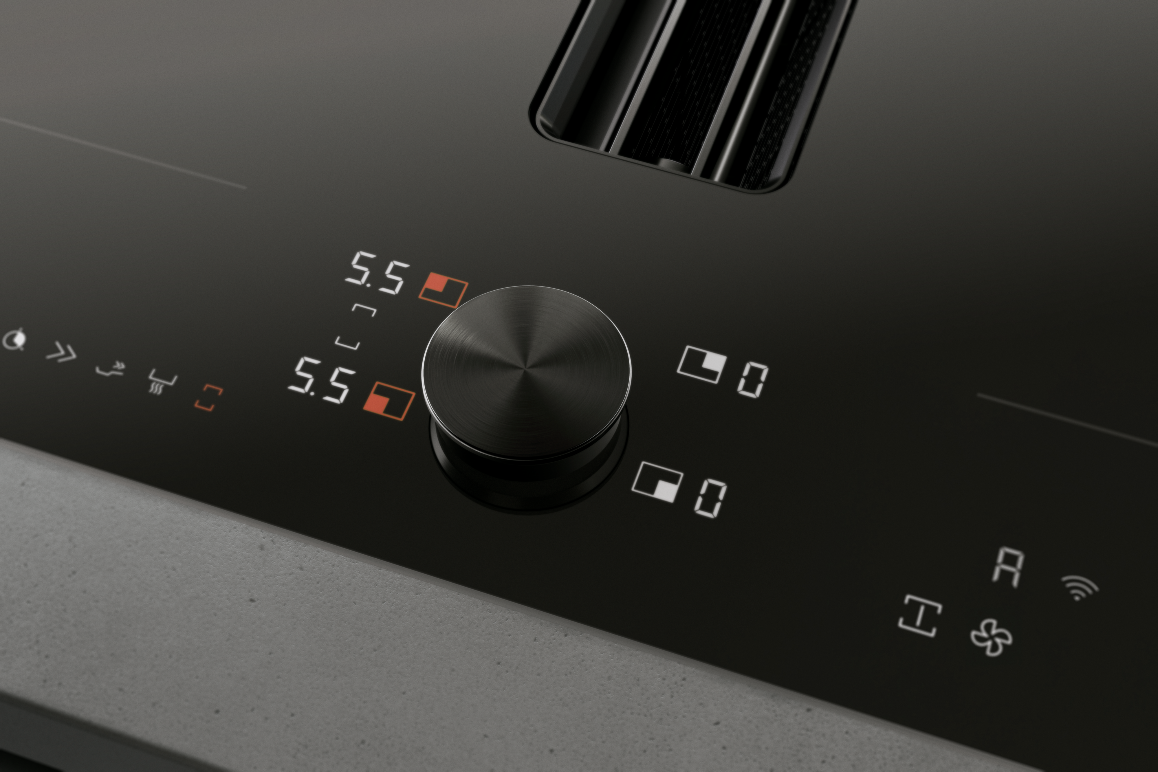 CV282111 Induction hob with integrated ventilation system | GAGGENAU NZ