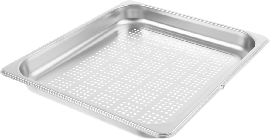 11027160 Perforated Steam Oven Pan (Large) | BOSCH US
