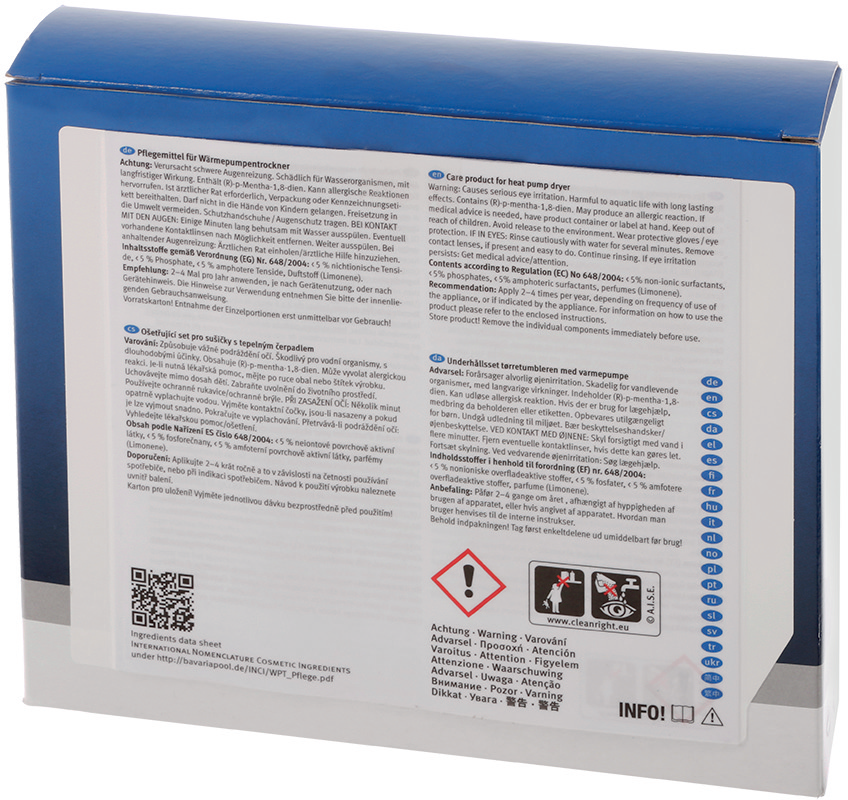 00312111 Verzorgingsset voor warmtepompdrogers | BOSCH NL