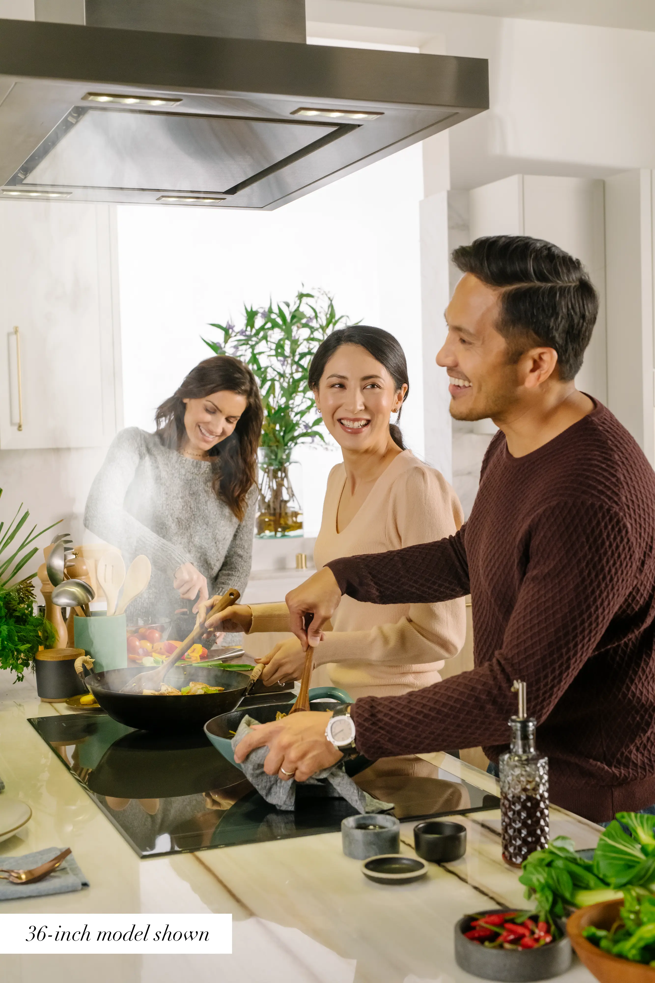 Thermador island range hood store