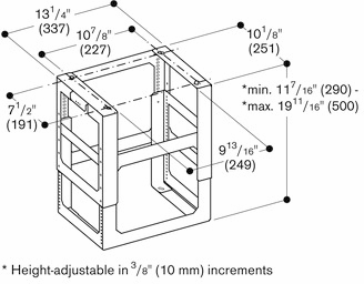 00704640 Mounting Tower Extension | BOSCH IE