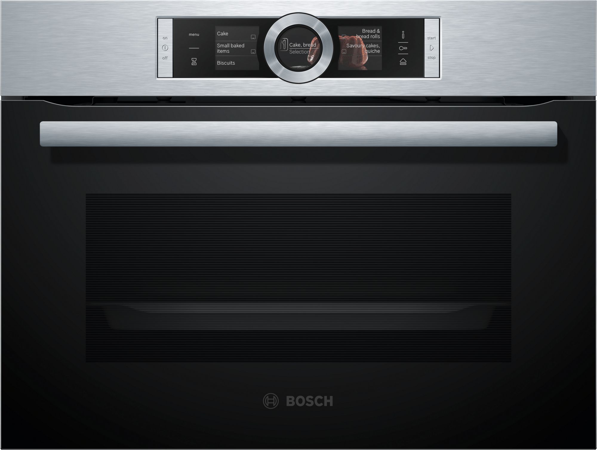 Horno Compacto a Vapor 100% BOSCH CSG636BS3 Limpieza Hidrolítica 47L ...