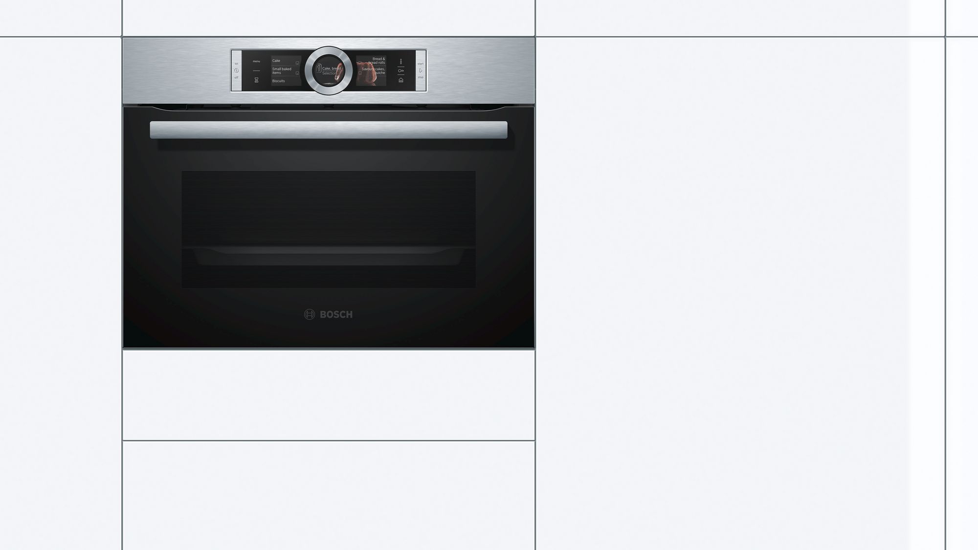 Horno Compacto a Vapor 100% BOSCH CSG636BS3 Limpieza Hidrolítica 47L ...