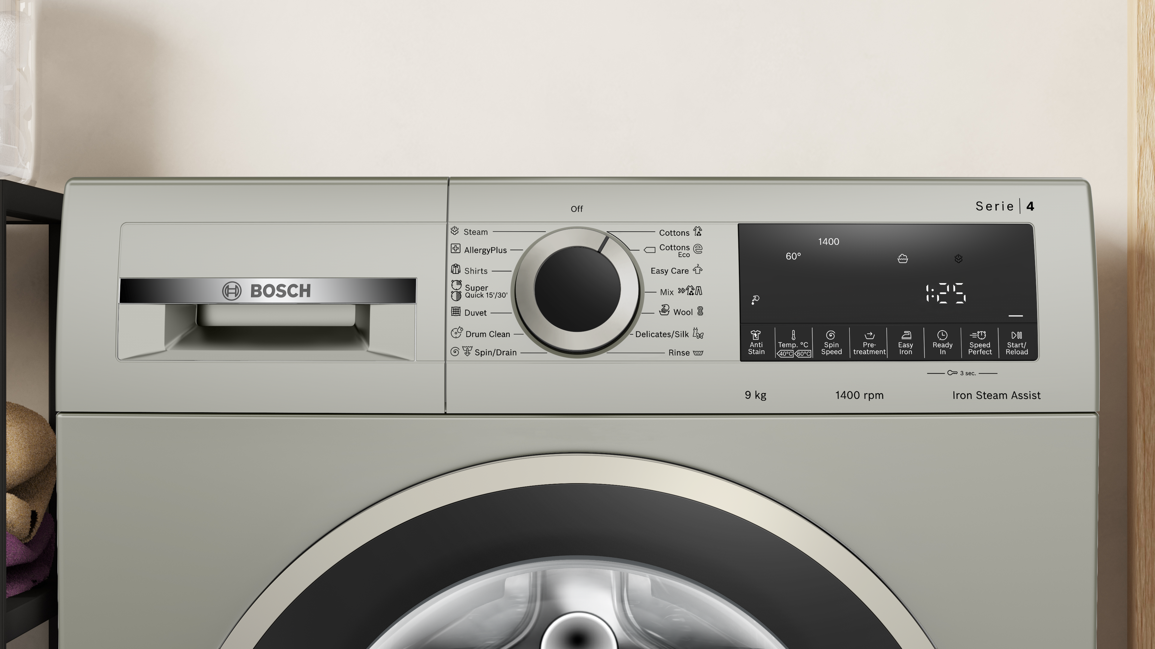 WGA1440XZA Frontloader Washing Machine | BOSCH ZA
