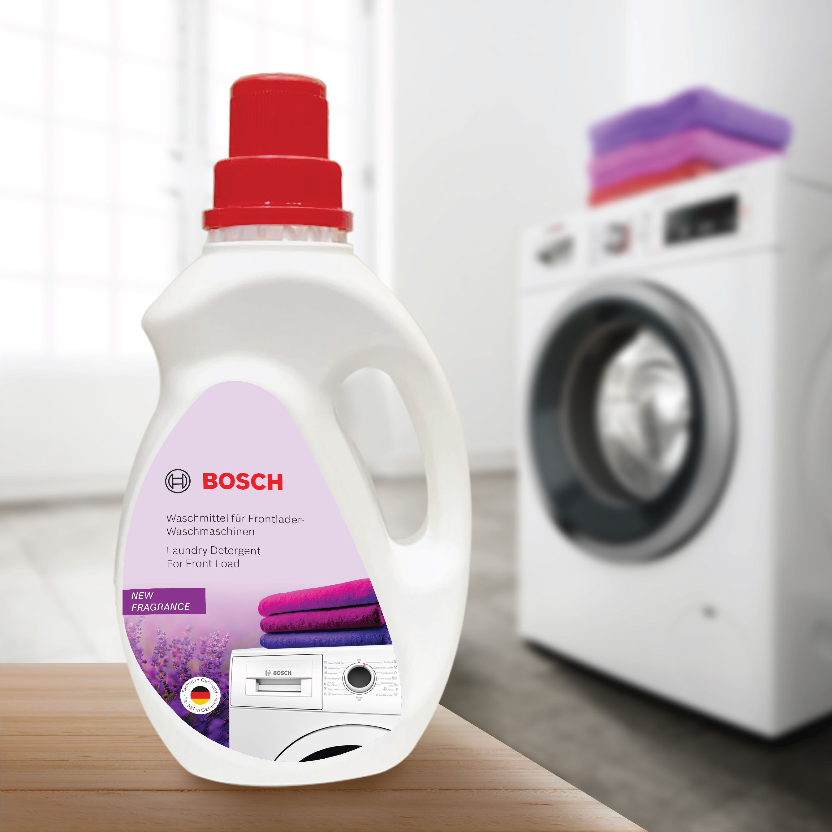17007435 Bosch Lavender Fragrance Liquid Detergent for Front Load ...