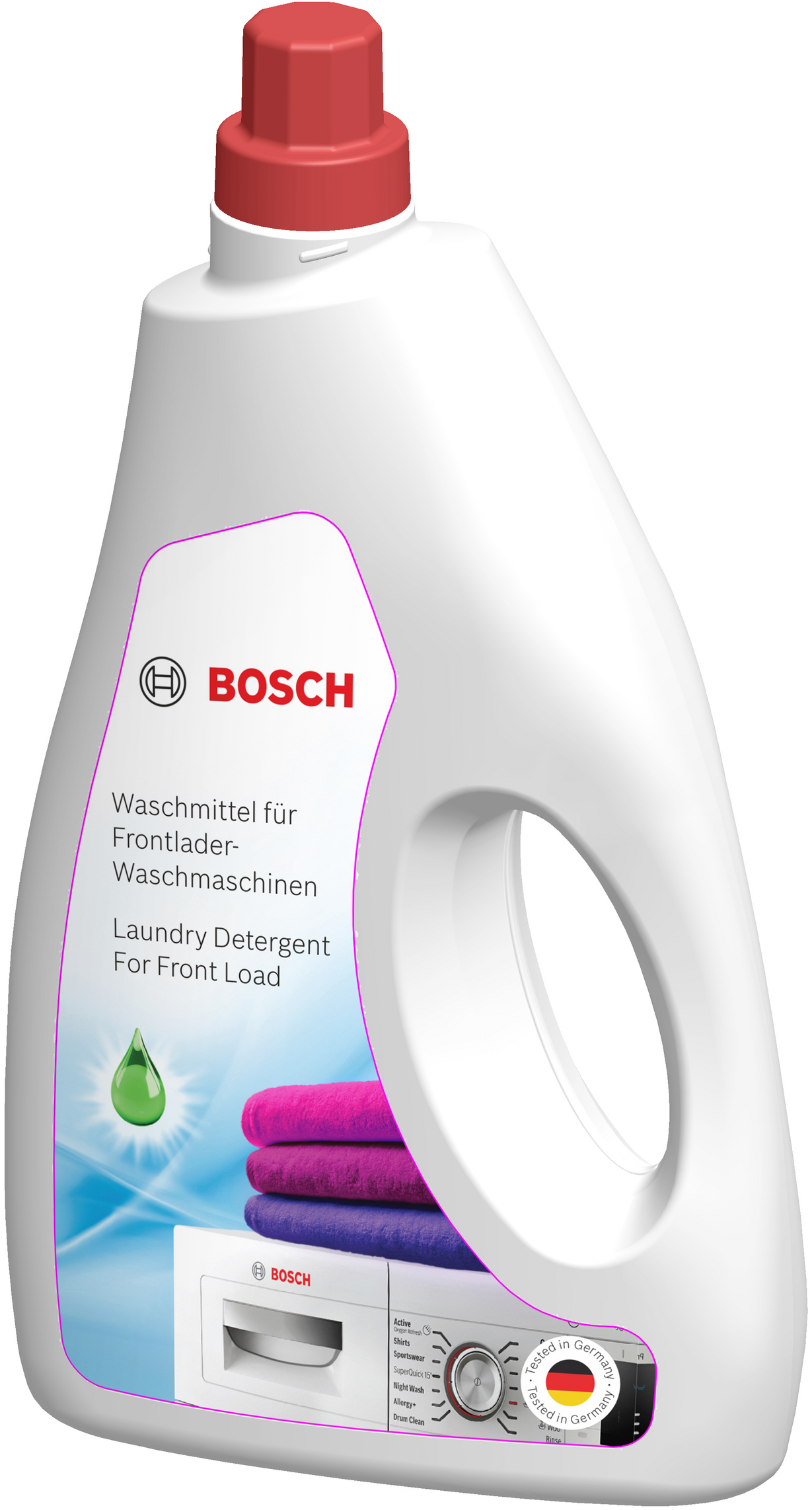17007418 Bosch Liquid Detergent for Front Load Washing Machine – 1.8 L ...