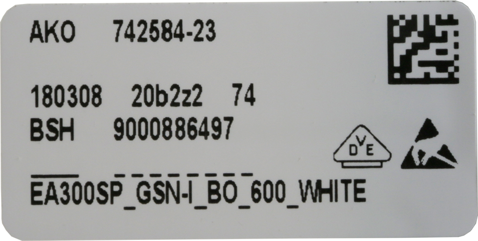 00740252 Control module not programmed | BOSCH GB