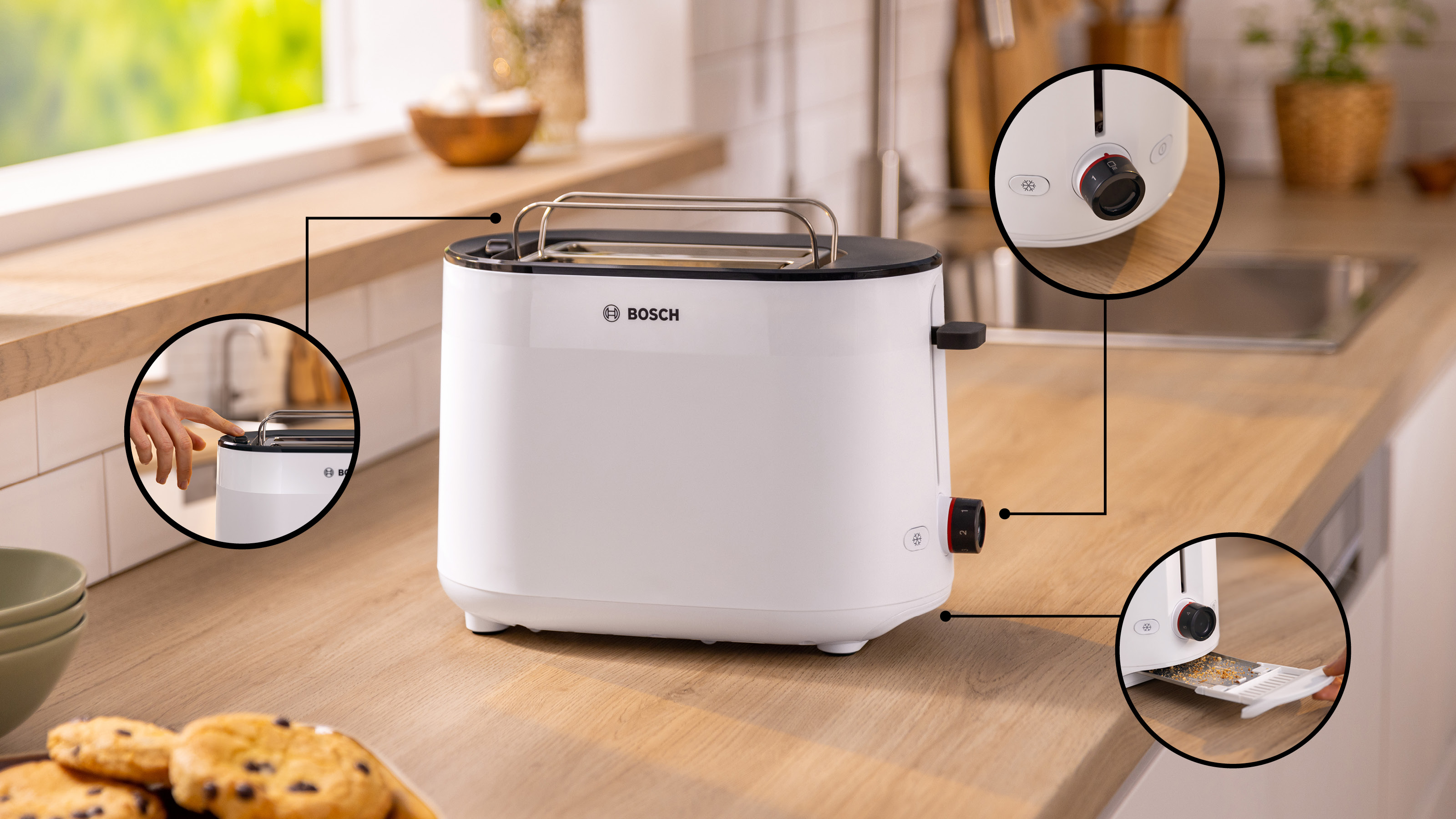 TAT2M121GB Compact toaster | BOSCH GB