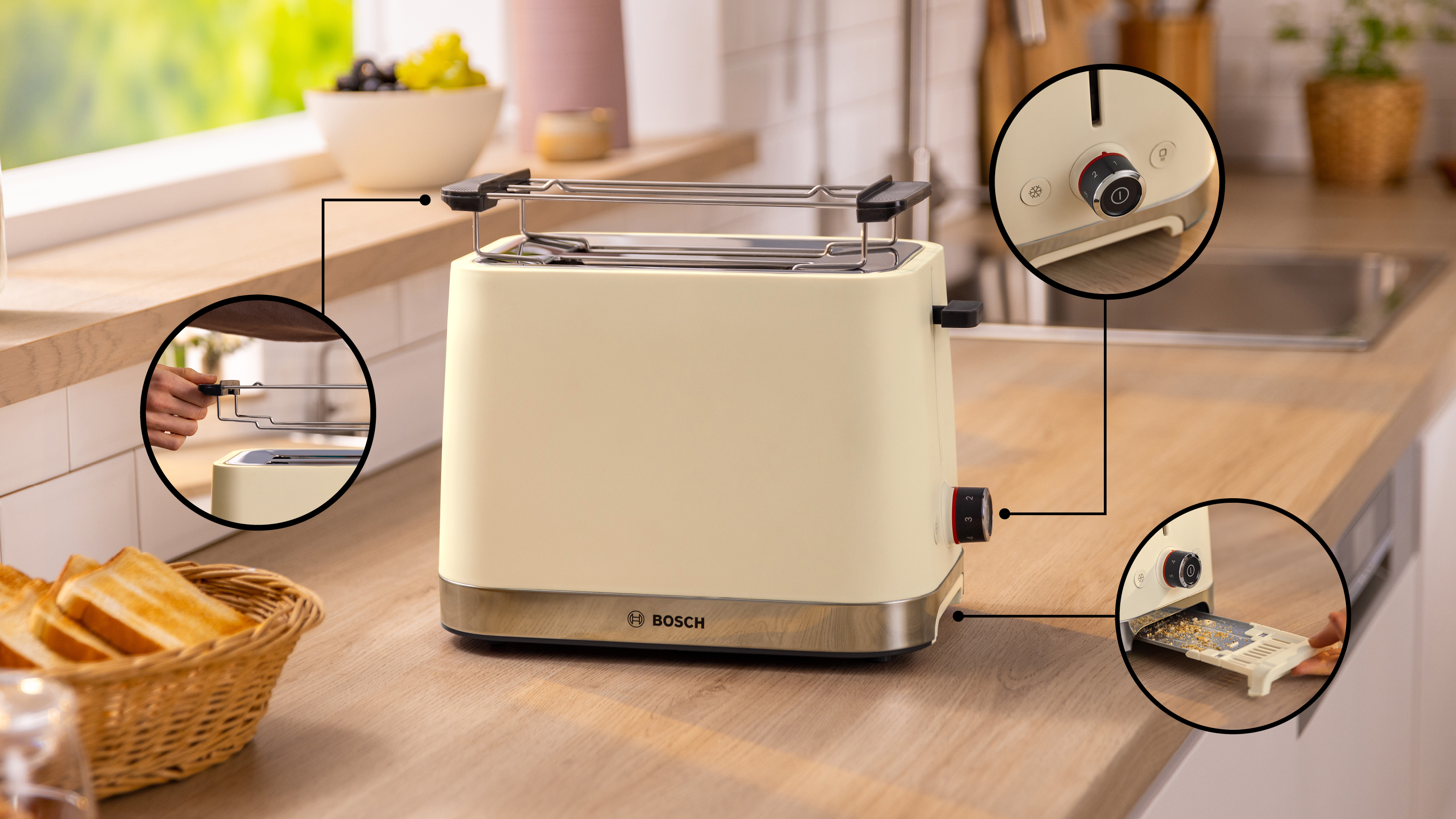 TAT4M227GB Compact toaster | BOSCH GB