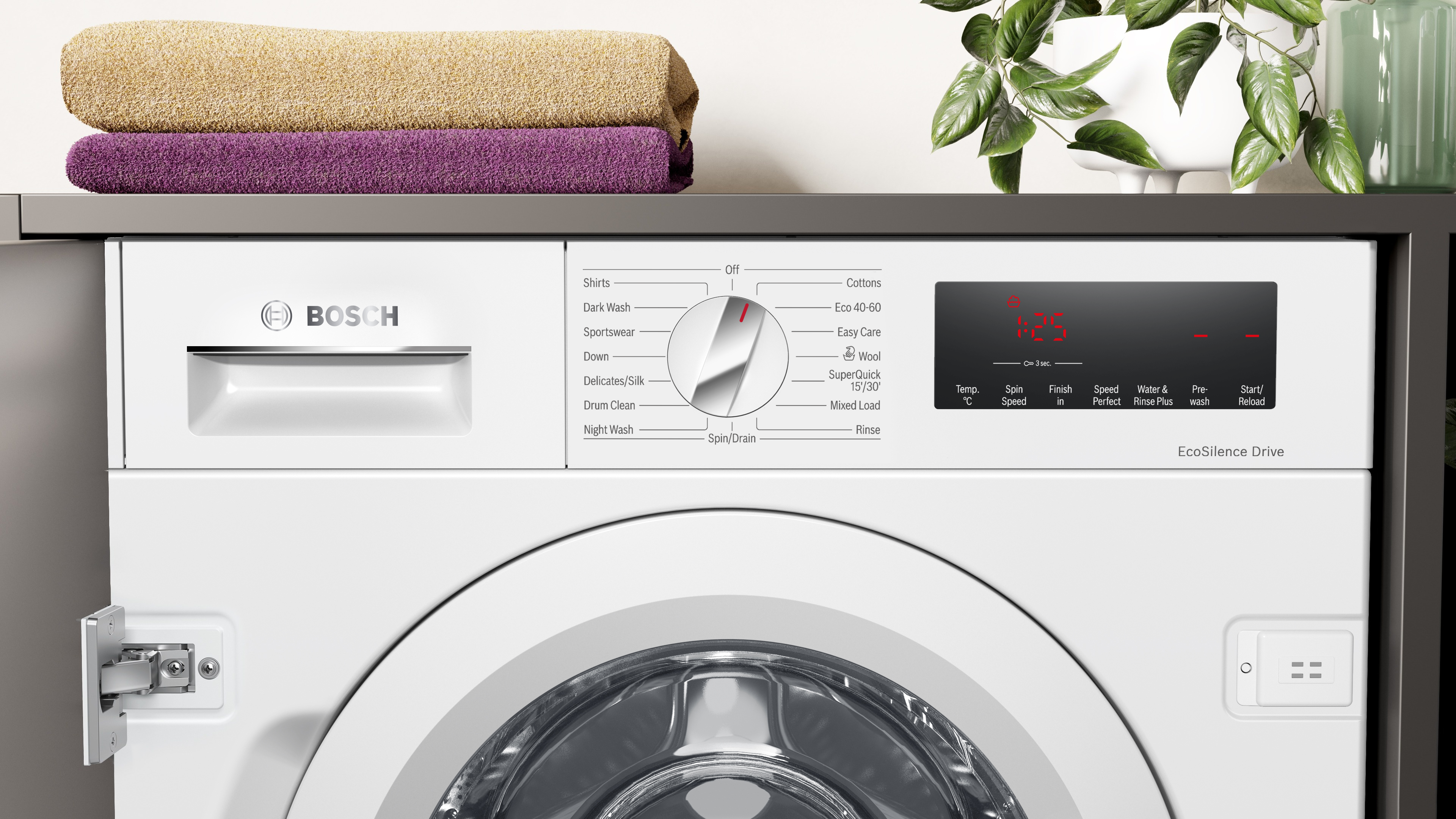 WIW28502GB Built in washing machine BOSCH GB