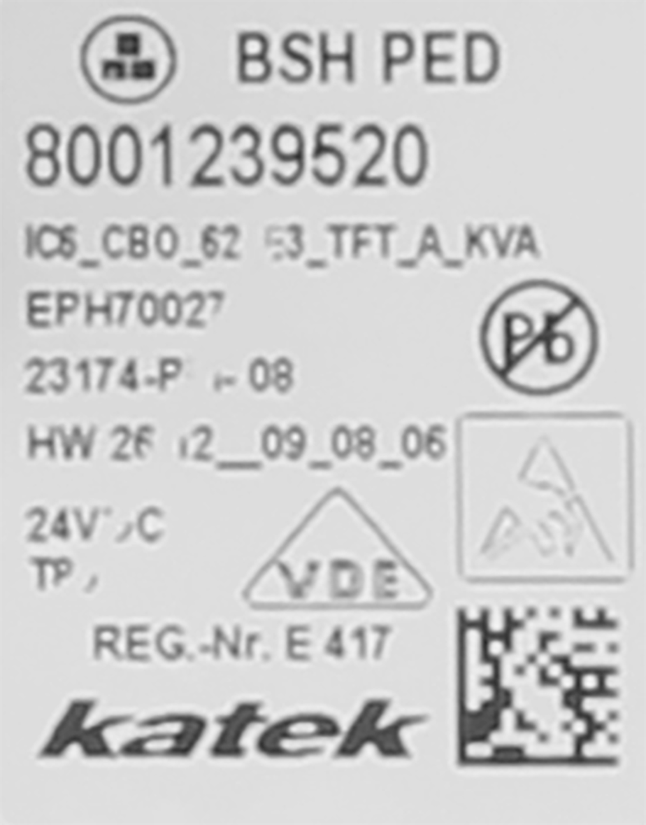 12006780 Module-element de commande programmé | Bosch Electroménager France