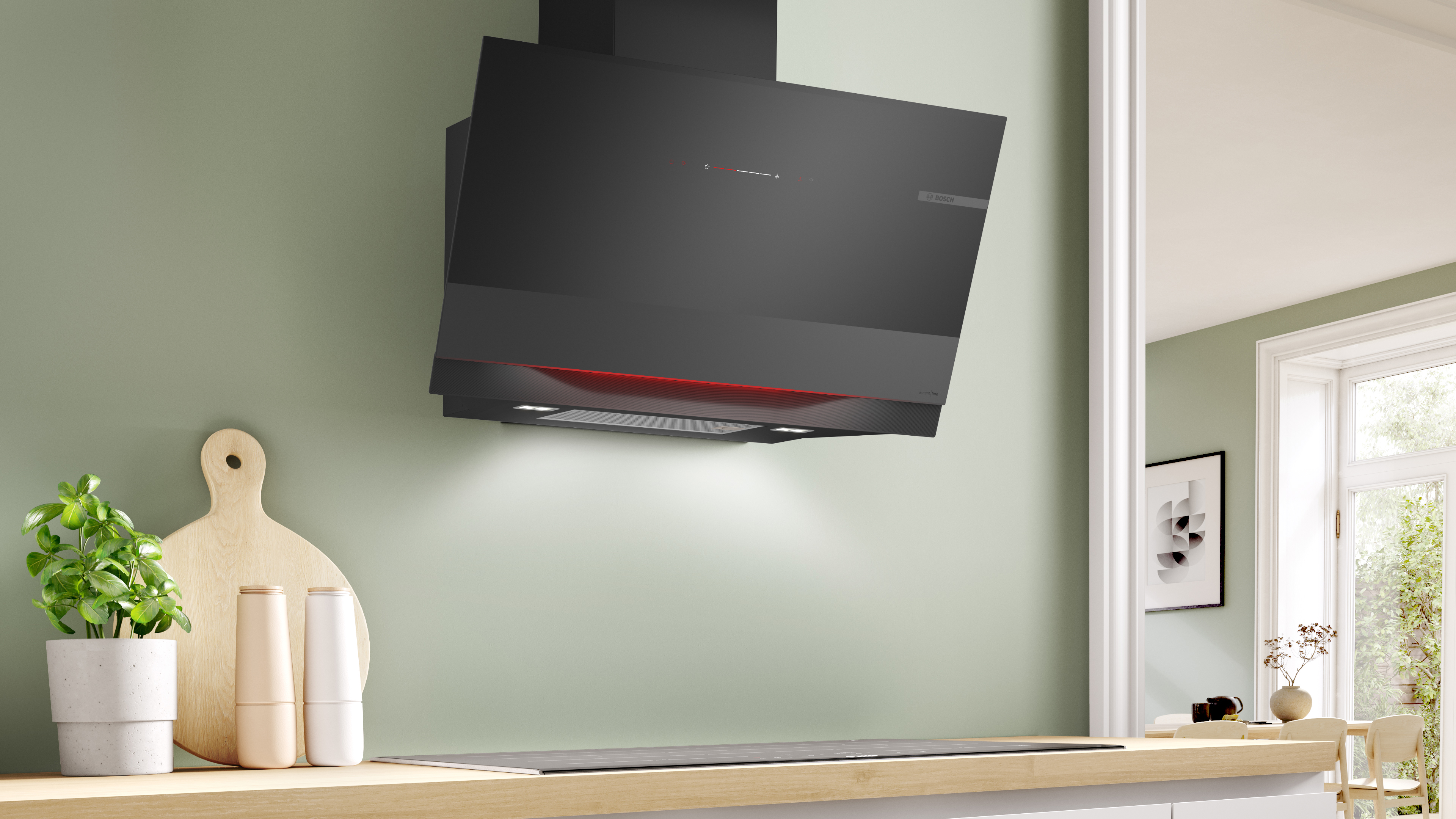 DWK91LT65 Wall-mounted canopy rangehood | Bosch Home Appliances