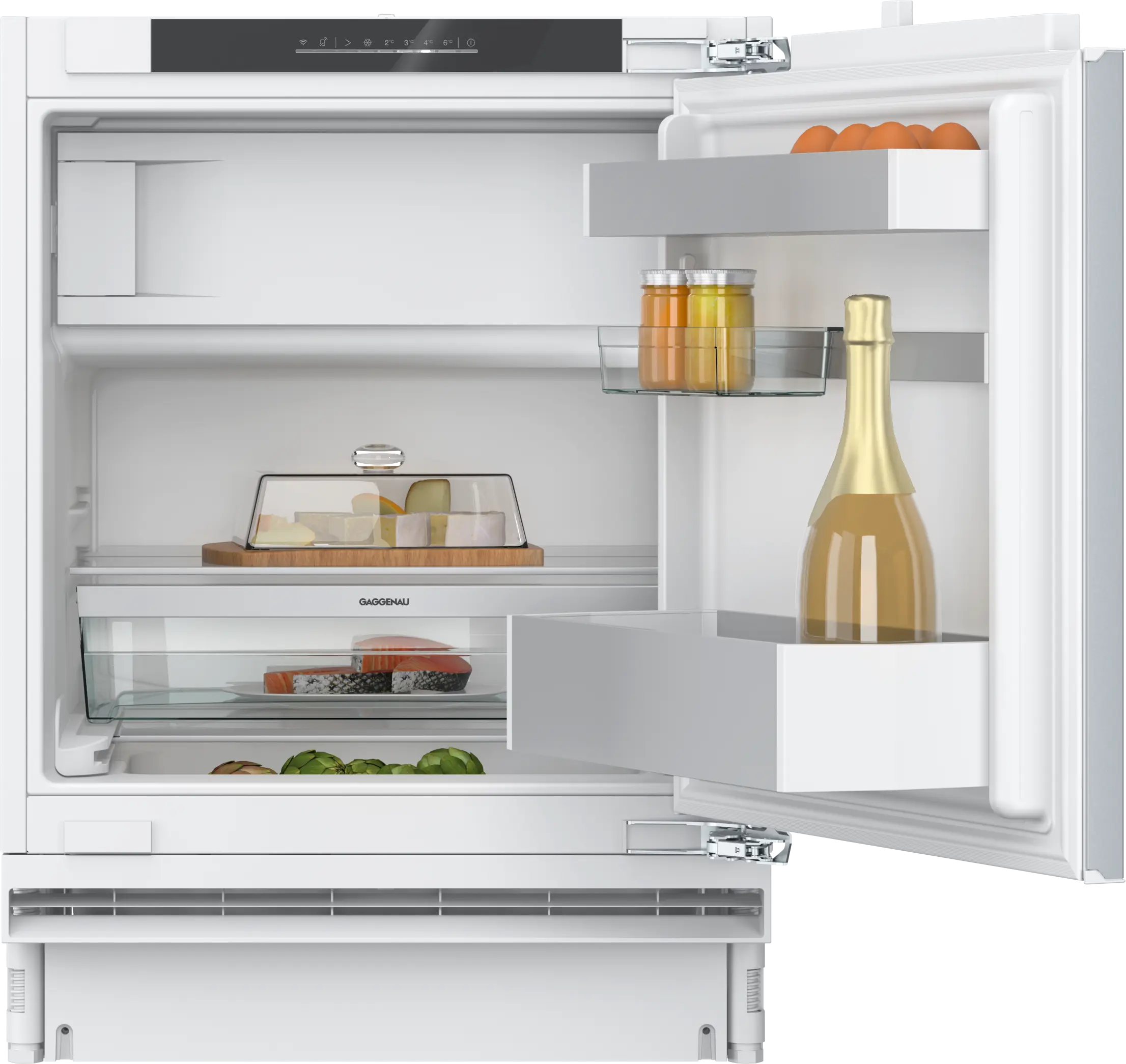 RT202180 Built-under fridge with freezer section | GAGGENAU GB