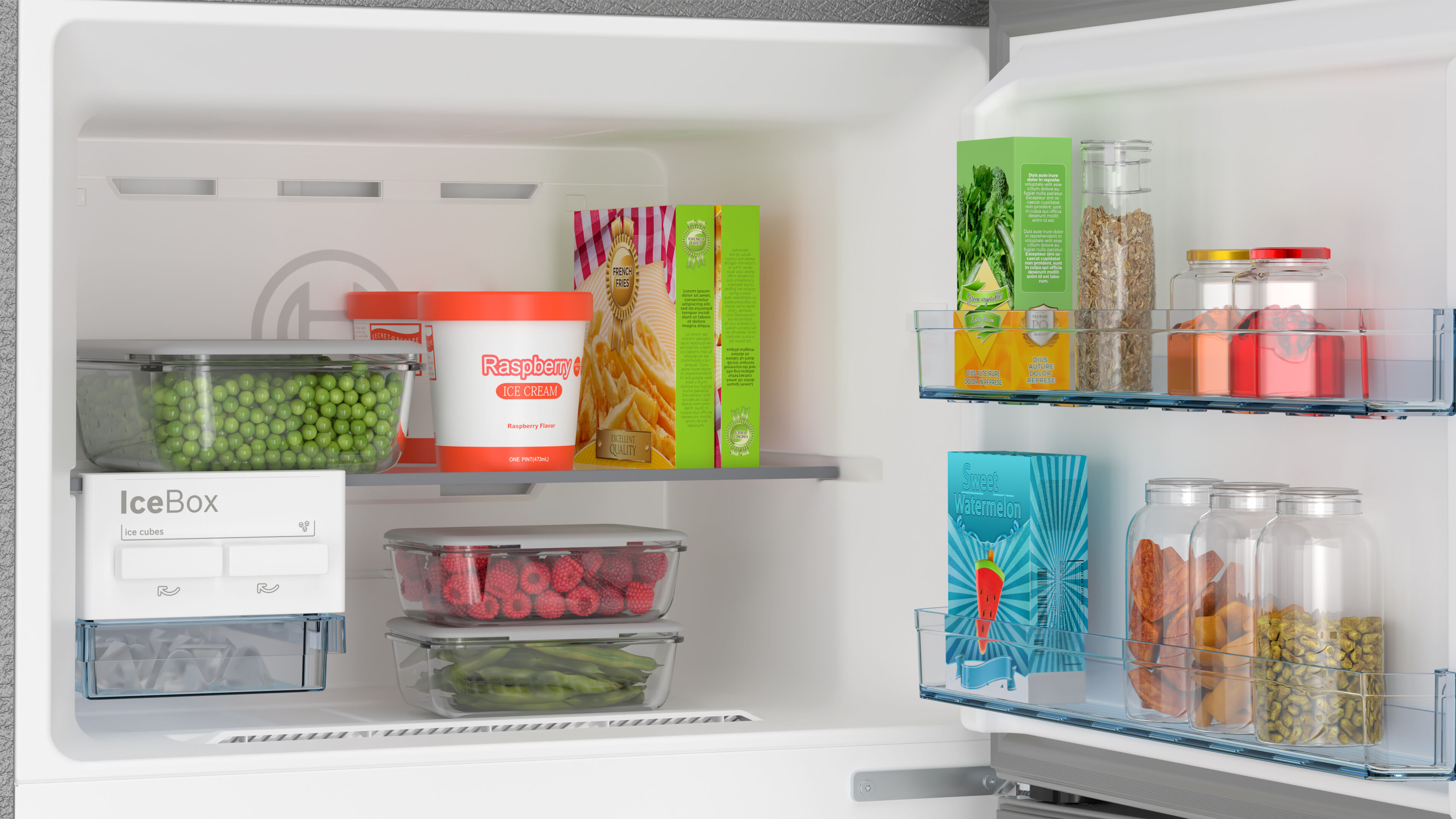 CMC36S03NI free-standing fridge-freezer with freezer at top | Bosch ...