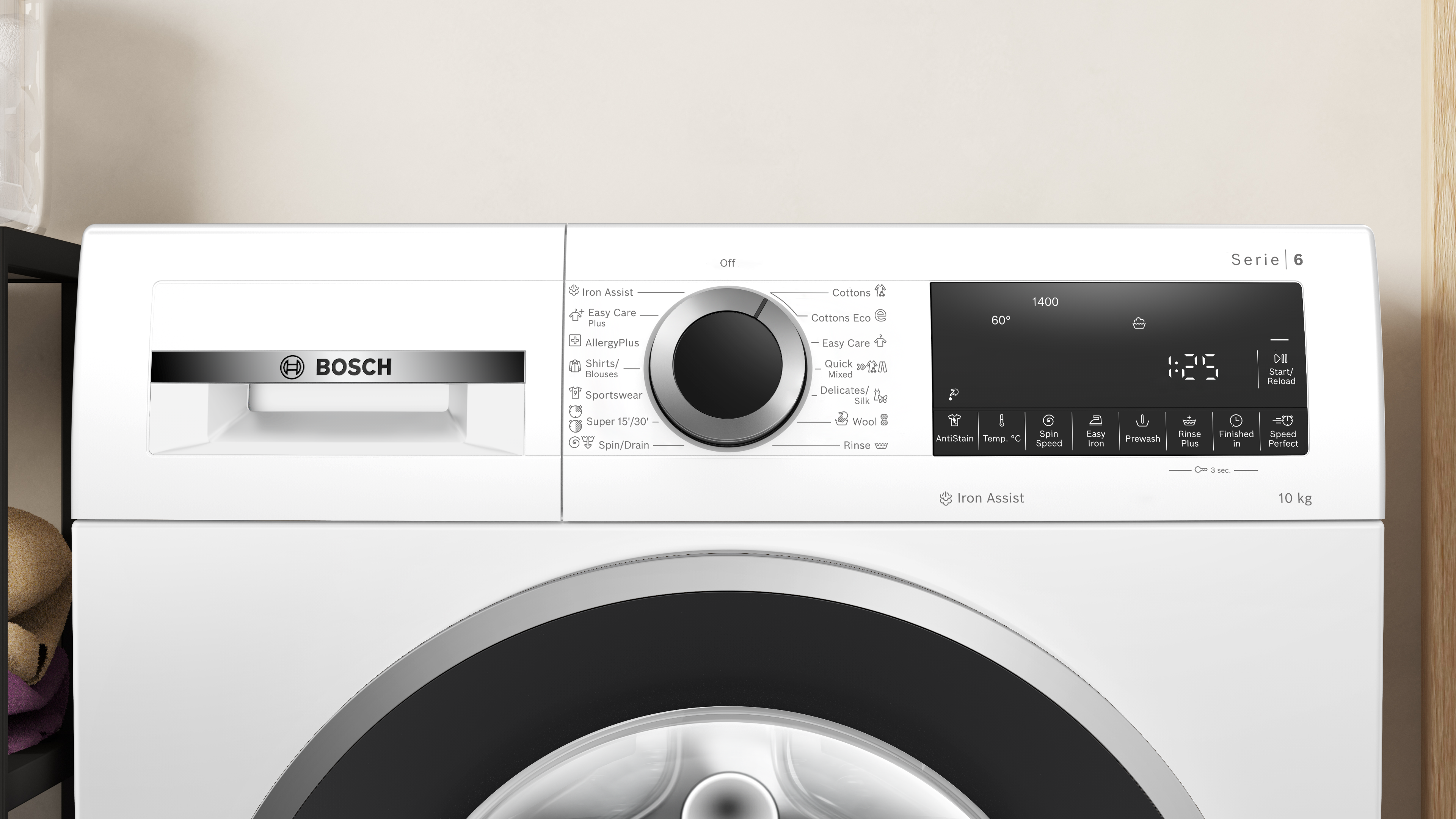 WGG254Z0AU Washing machine, front loader | BOSCH NZ