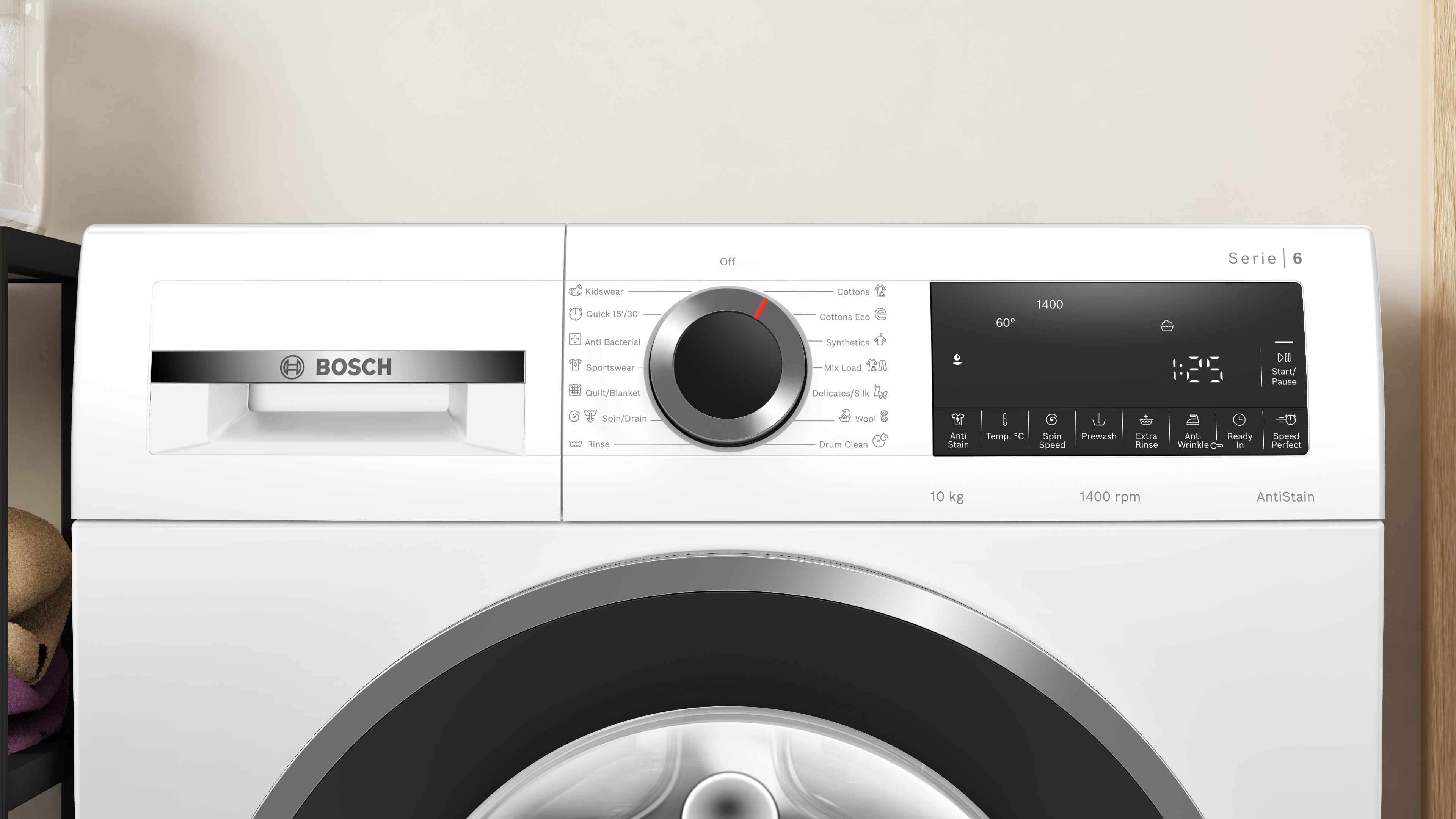 WGG454E0ID Washing machine, front loader | BOSCH ID