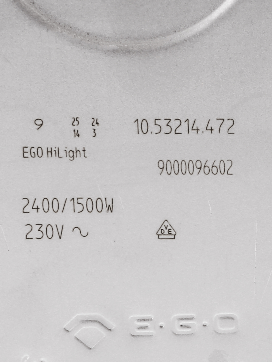 00446645 Hilight hotplate | BOSCH SG