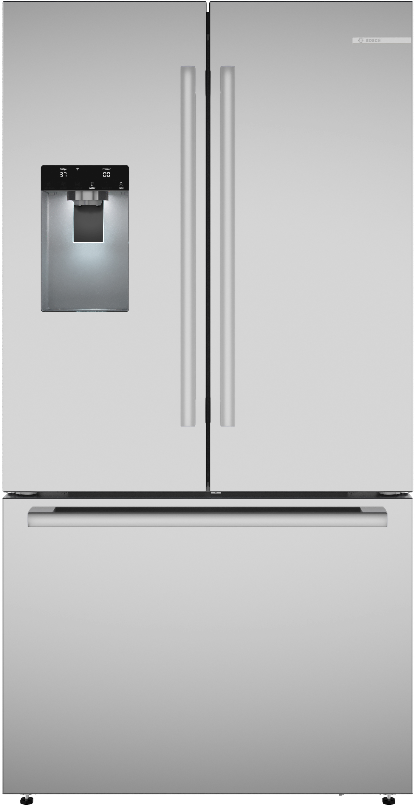 B36FD52SNS French Door Bottom Mount Refrigerator | BOSCH US