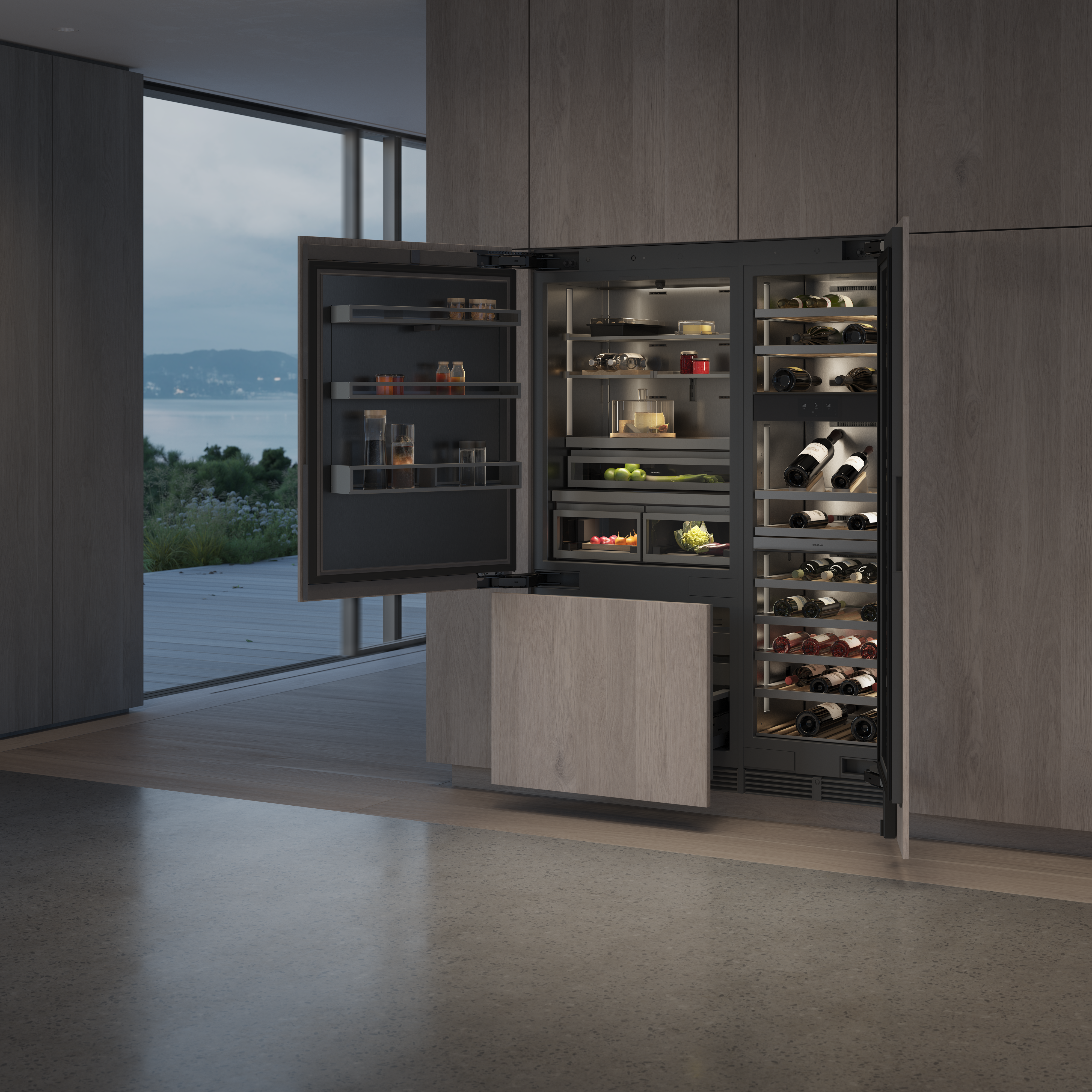 RVB497190 Combiné réfrigérateur-congélateur | GAGGENAU CH