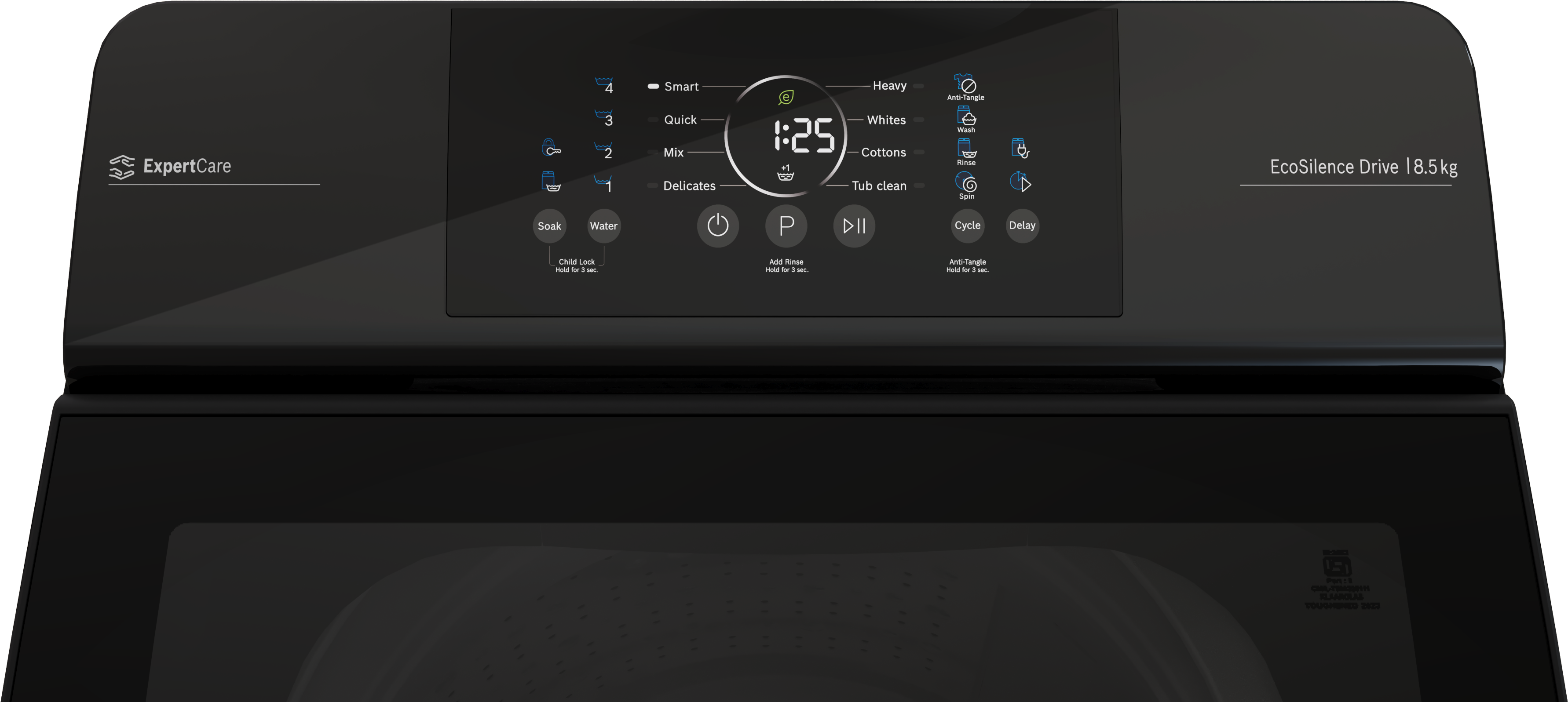 WOE850B7IN washing machine, top loader | Bosch Home Appliances IN