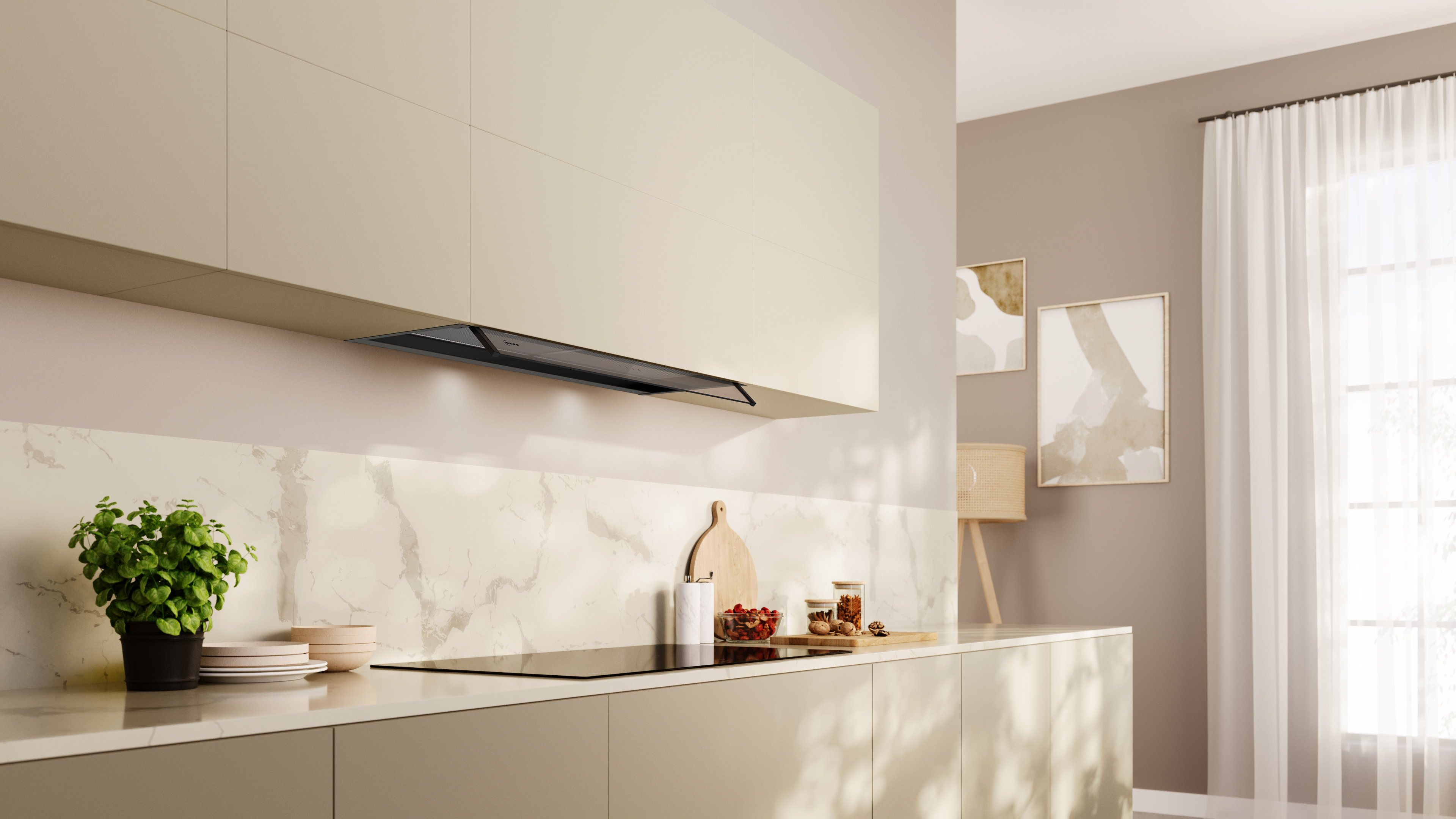 D95XCC2S0B Integrated Design Hood | Neff home appliances GB