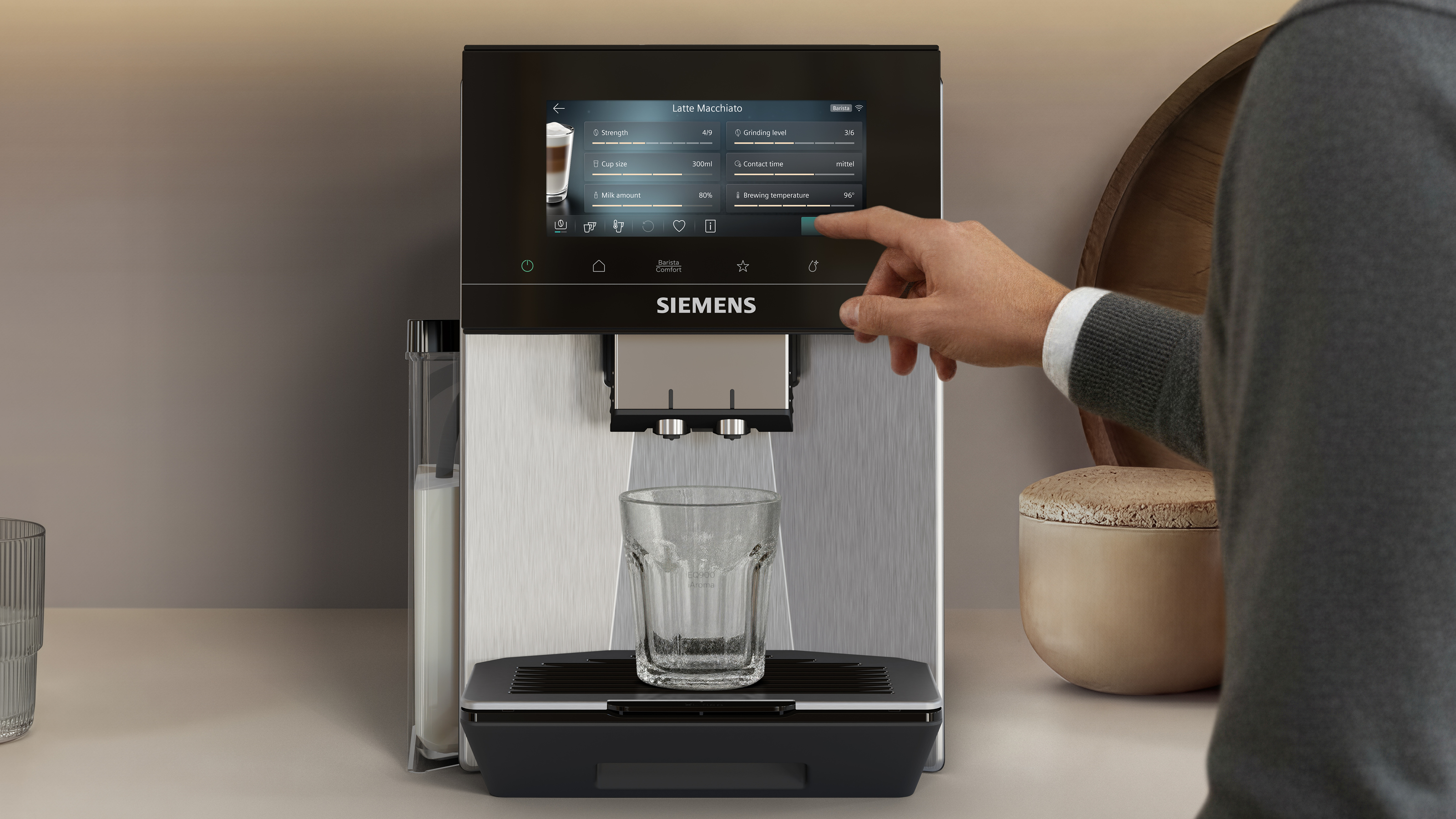TQ923E83 Fully Automatic Coffee Machine | SIEMENS ZA