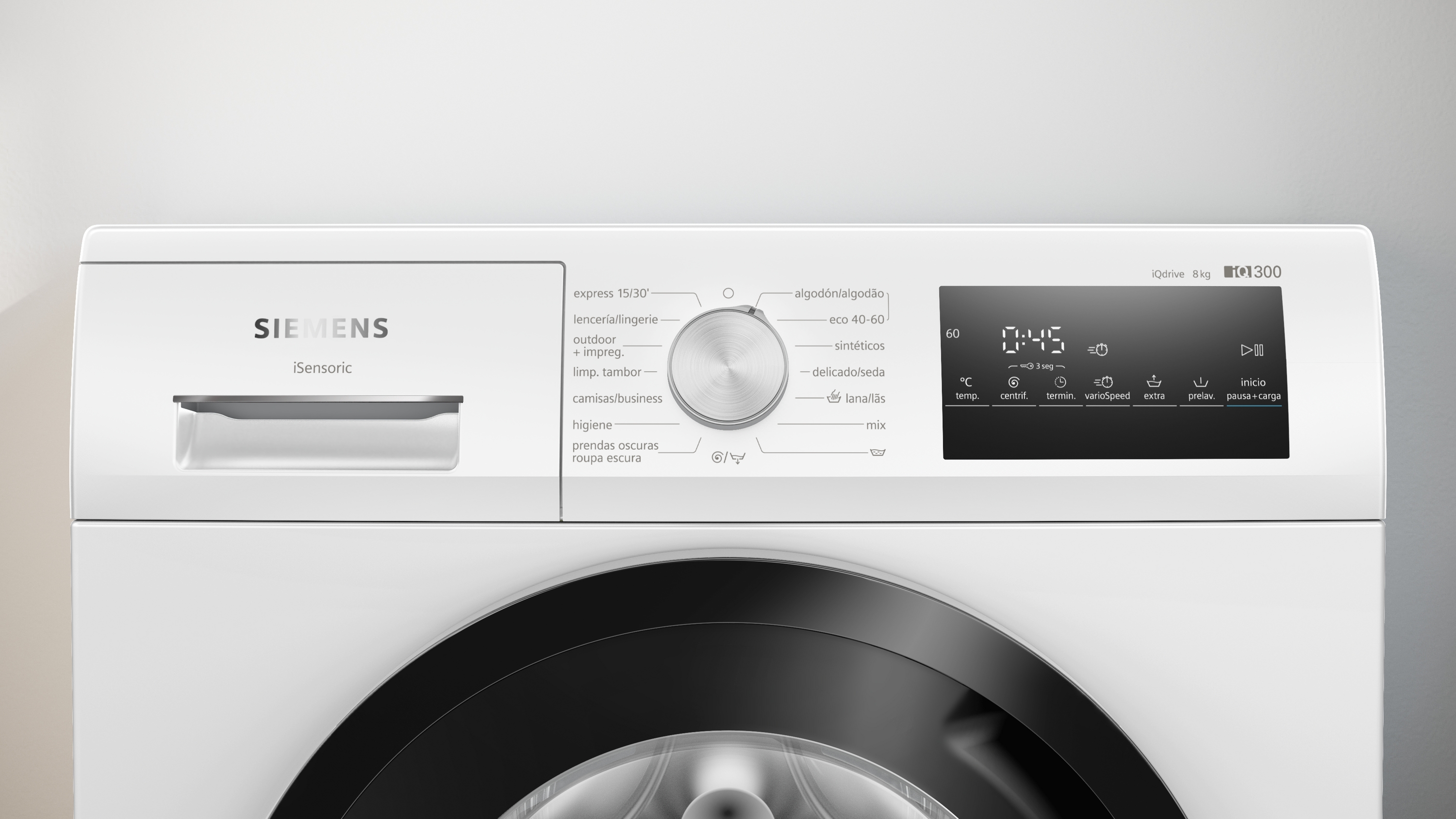 Siemens WM12N264ES , washing machine, frontloader fullsize