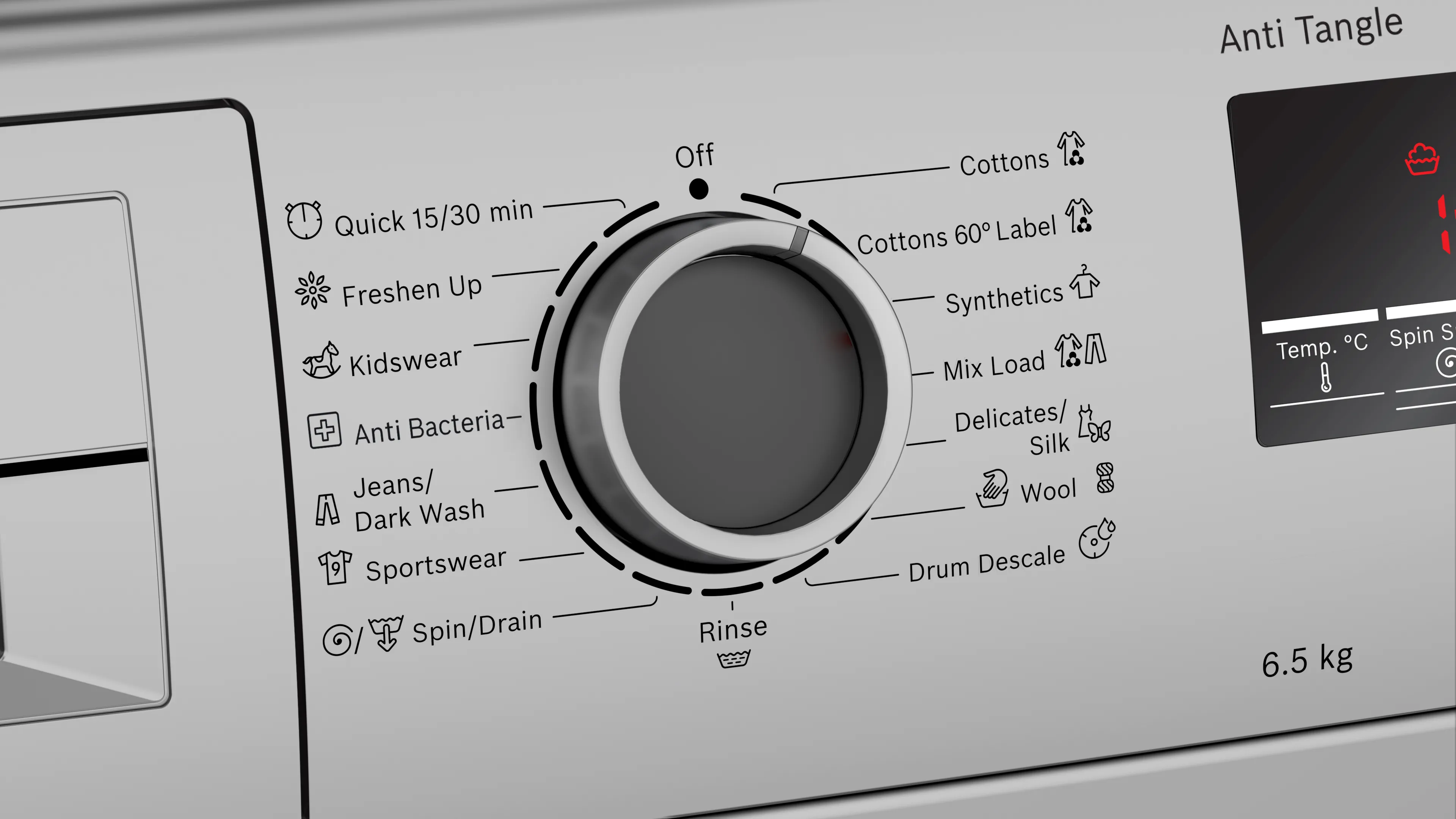 WAJ2426VIN washing machine, front loader | Bosch Home Appliances IN