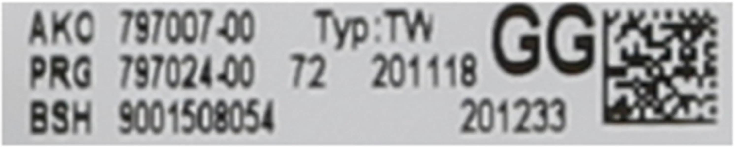 11033804 Operating module programmed | BOSCH SG