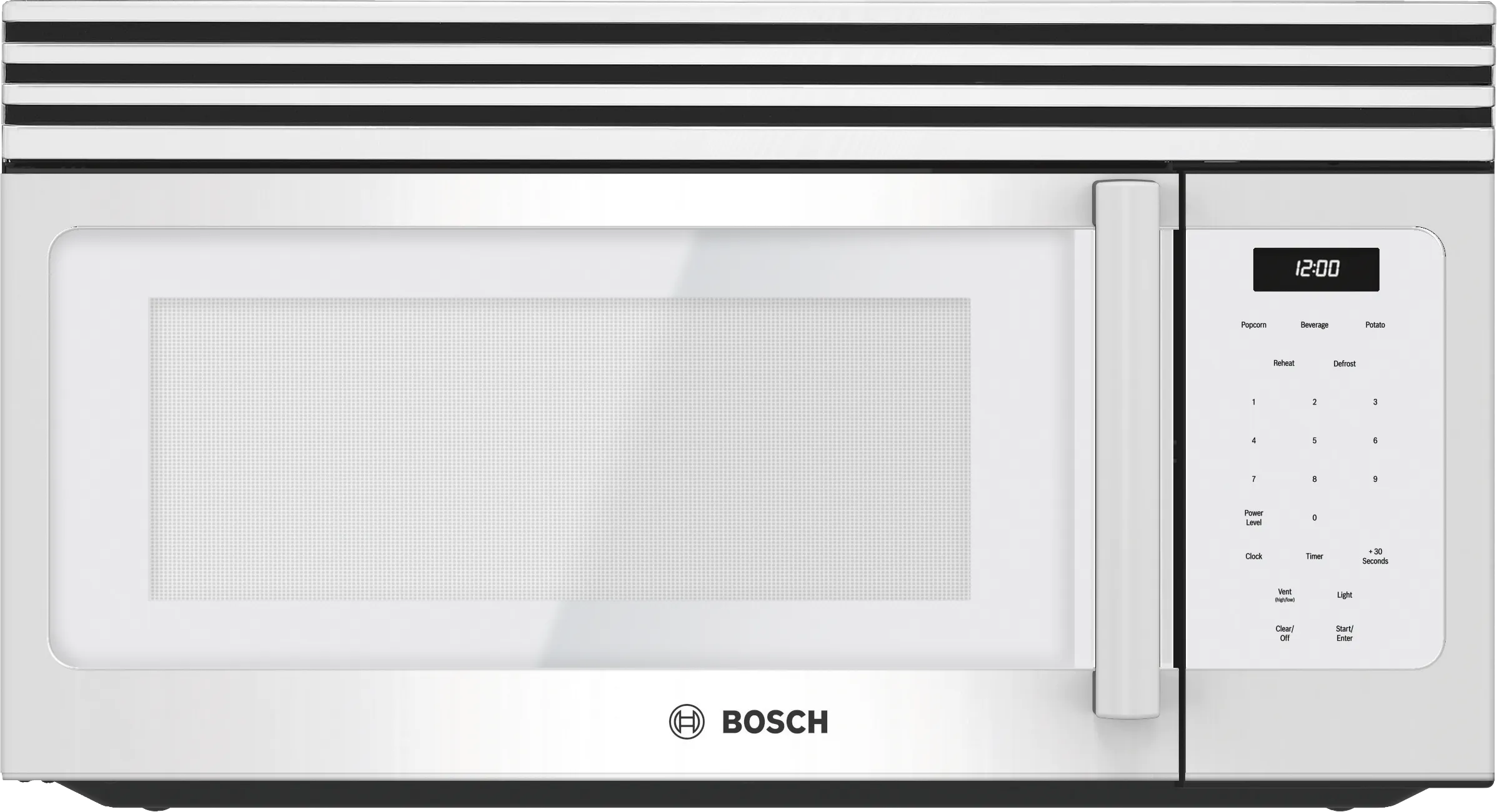 Over-The-Range Microwave 30'' Door Hinge: left, White