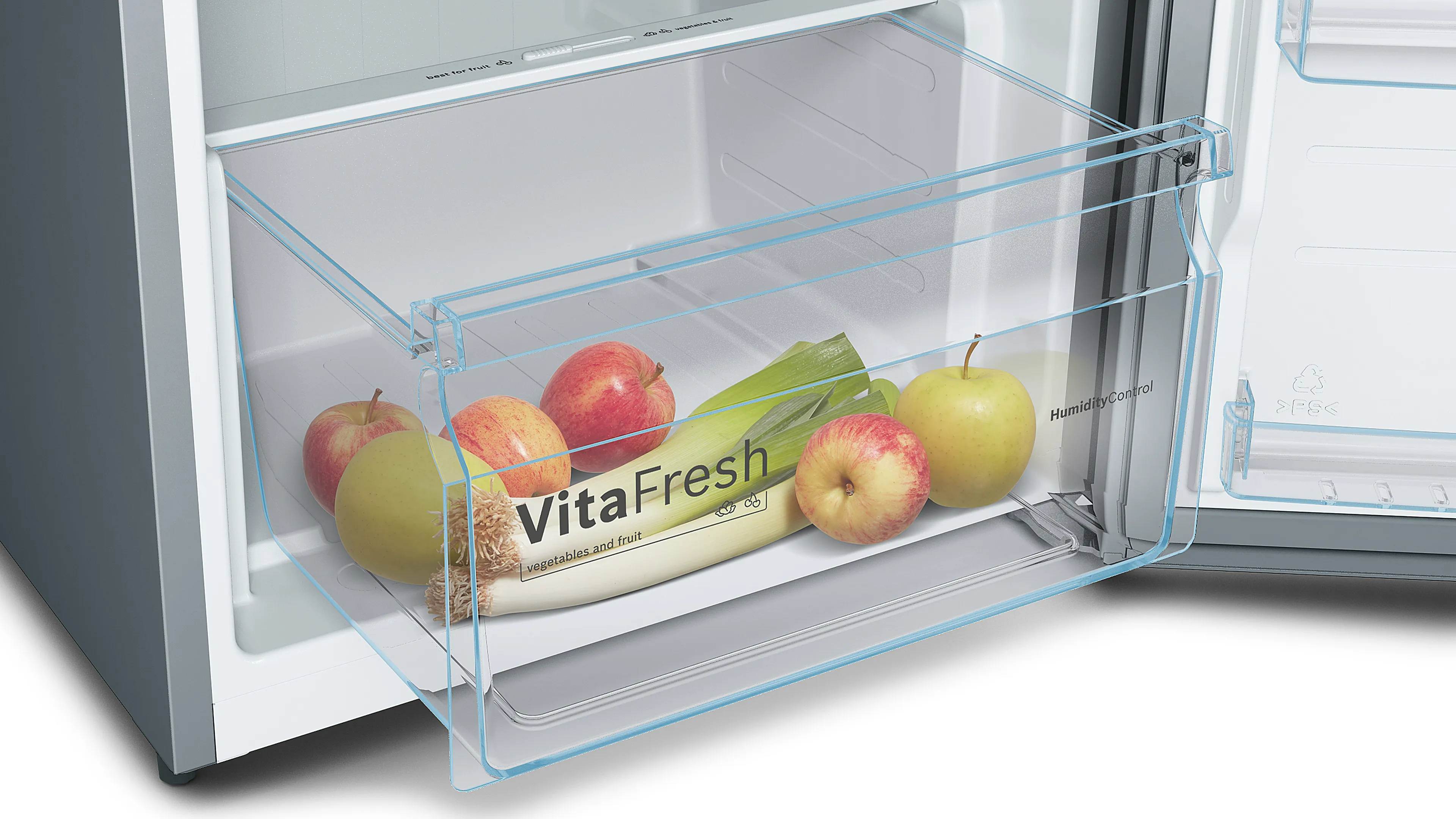 KDN30NL20M free-standing fridge-freezer with freezer at top | BOSCH AE