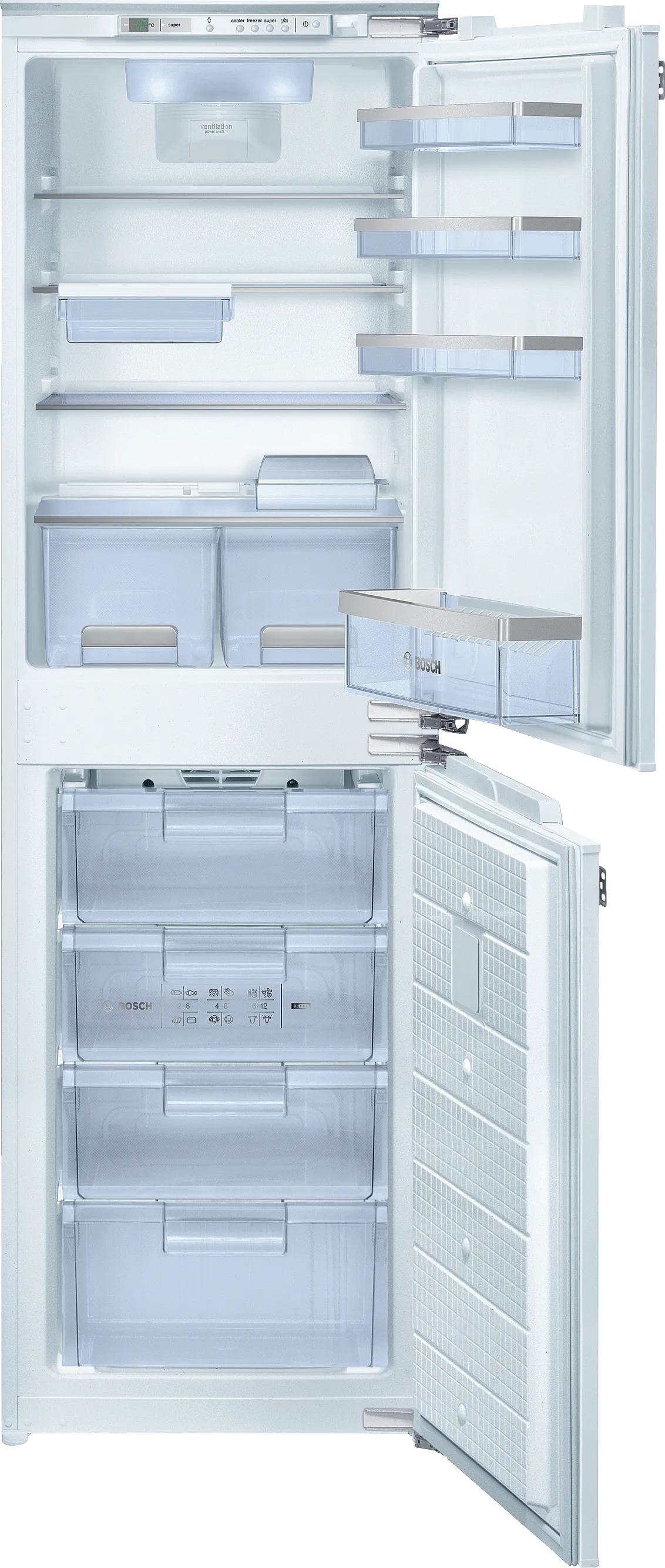 KIN32A41 built-in fridge-freezer with freezer at bottom | BOSCH AE