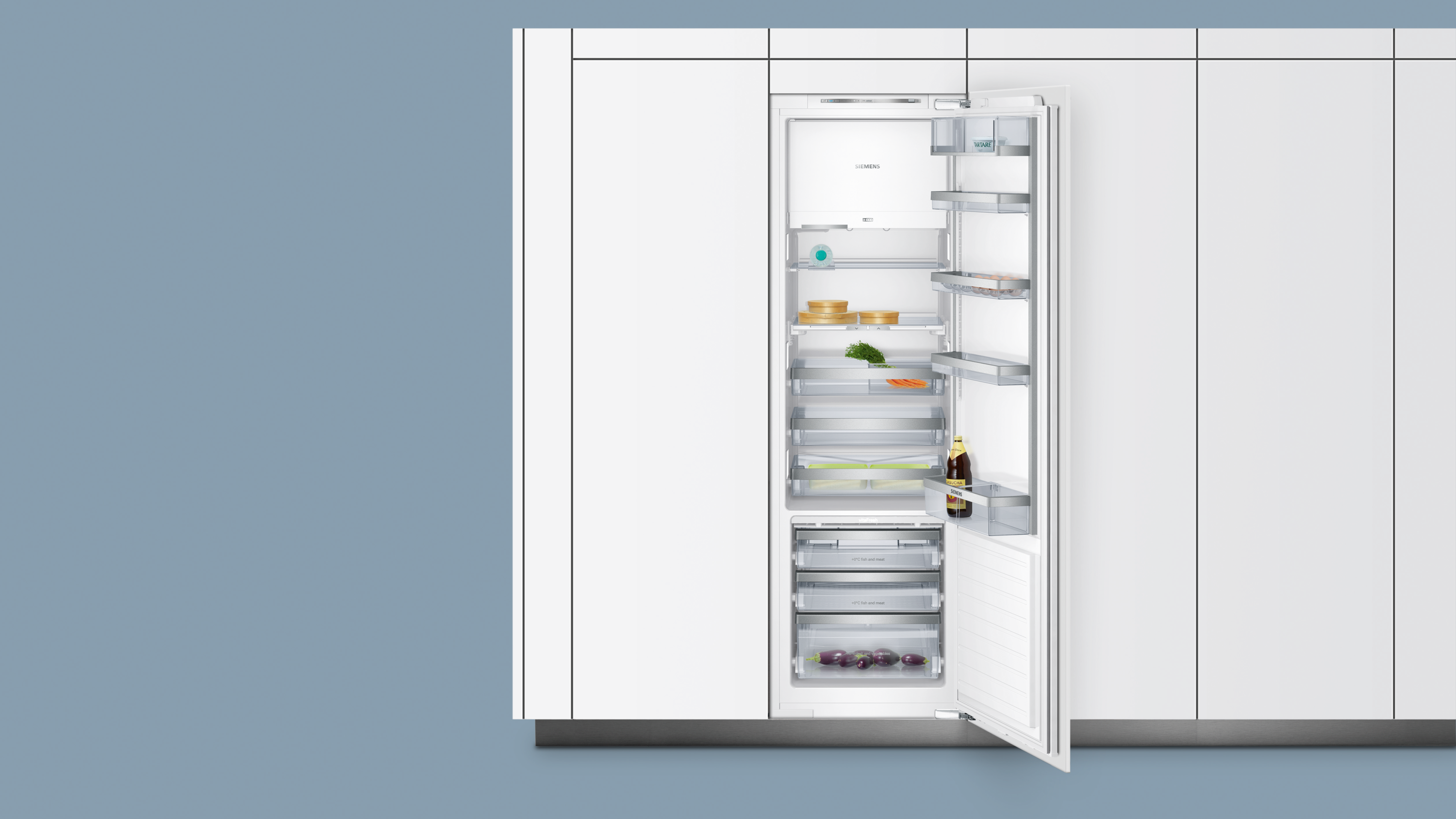 KI40FP60 built-in fridge with freezer section | SIEMENS HK
