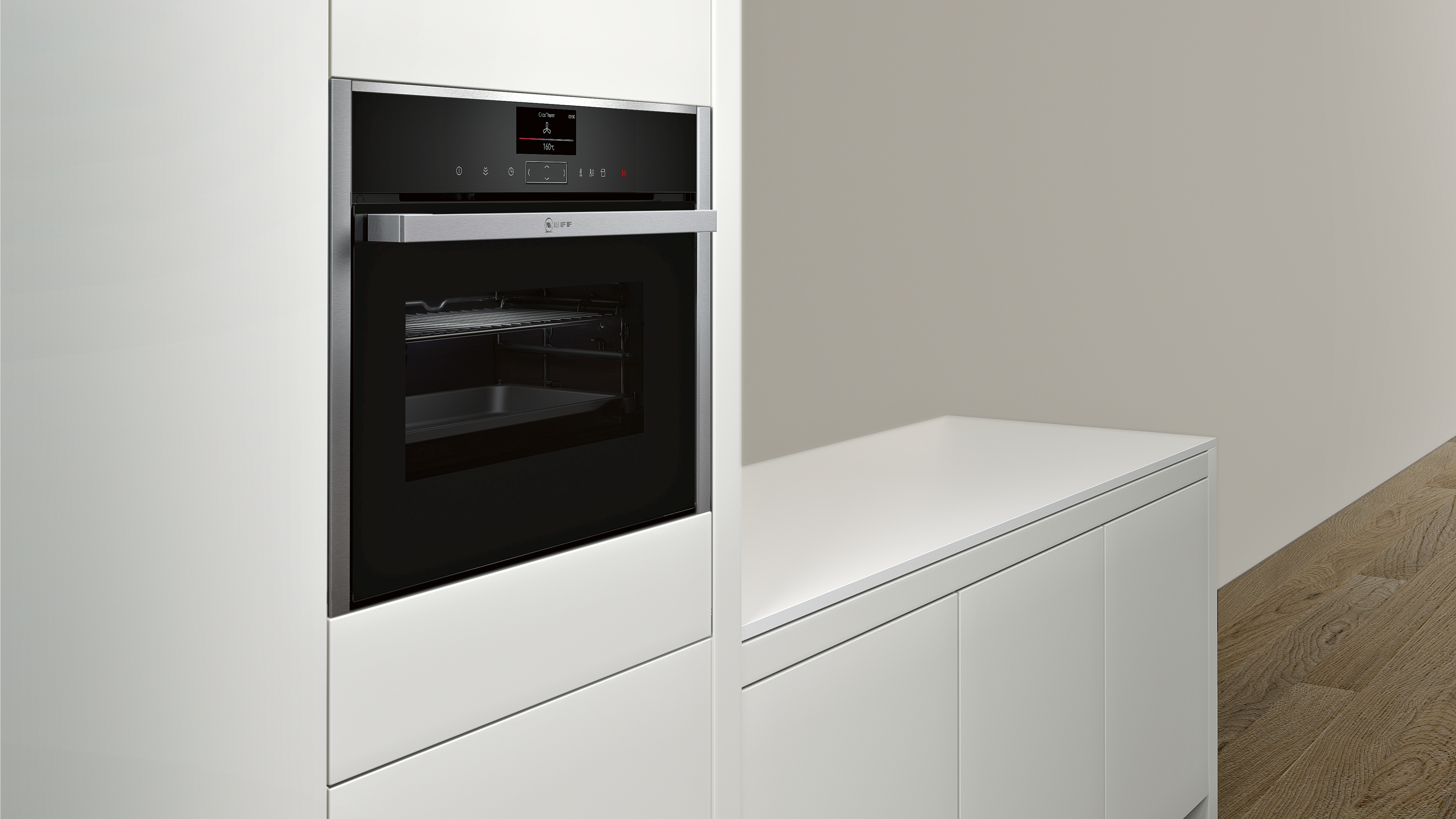 C17FS32N0B Built-in compact oven with steam function | NEFF AU