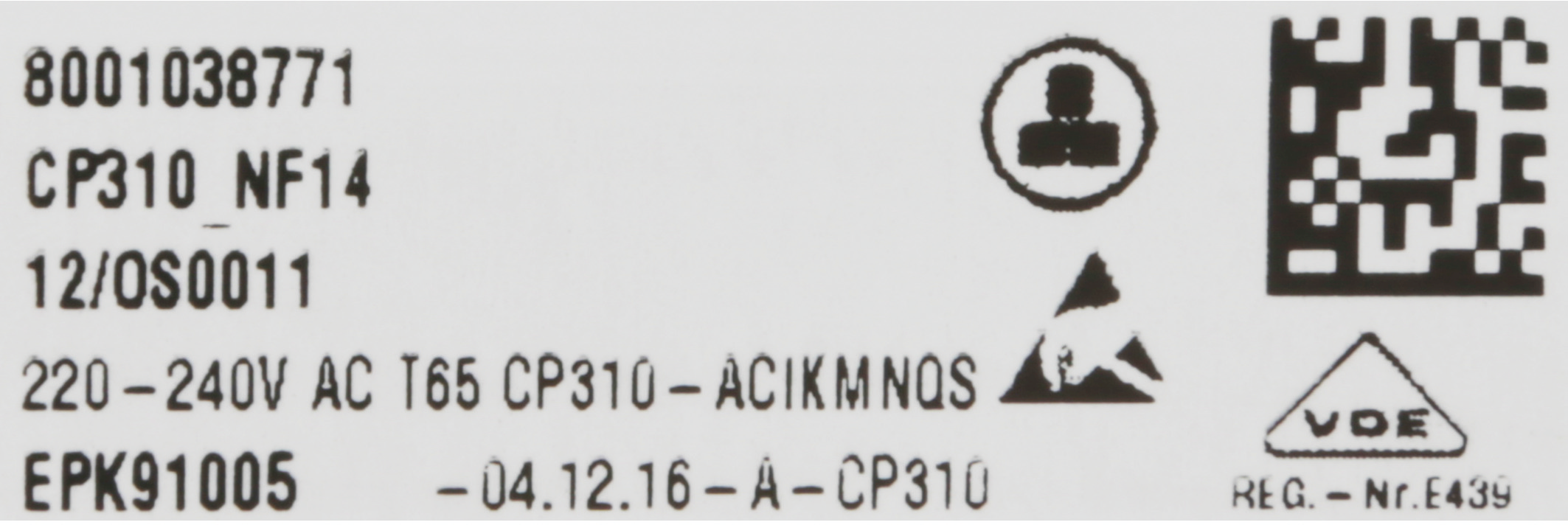 12015972 Módulo electrónico não programado | BOSCH PT