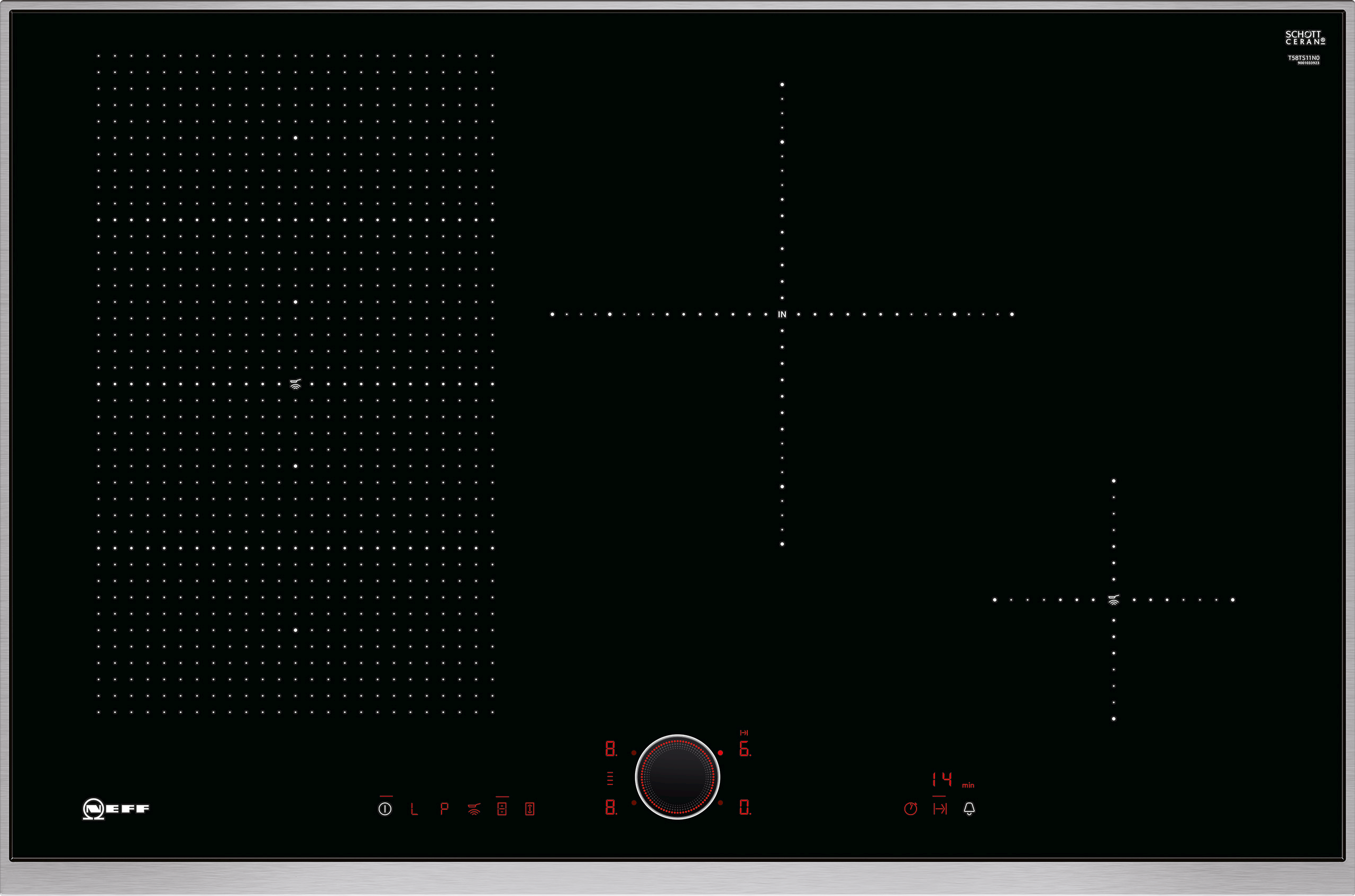 T58TS11N0 Flex induction hob | NEFF