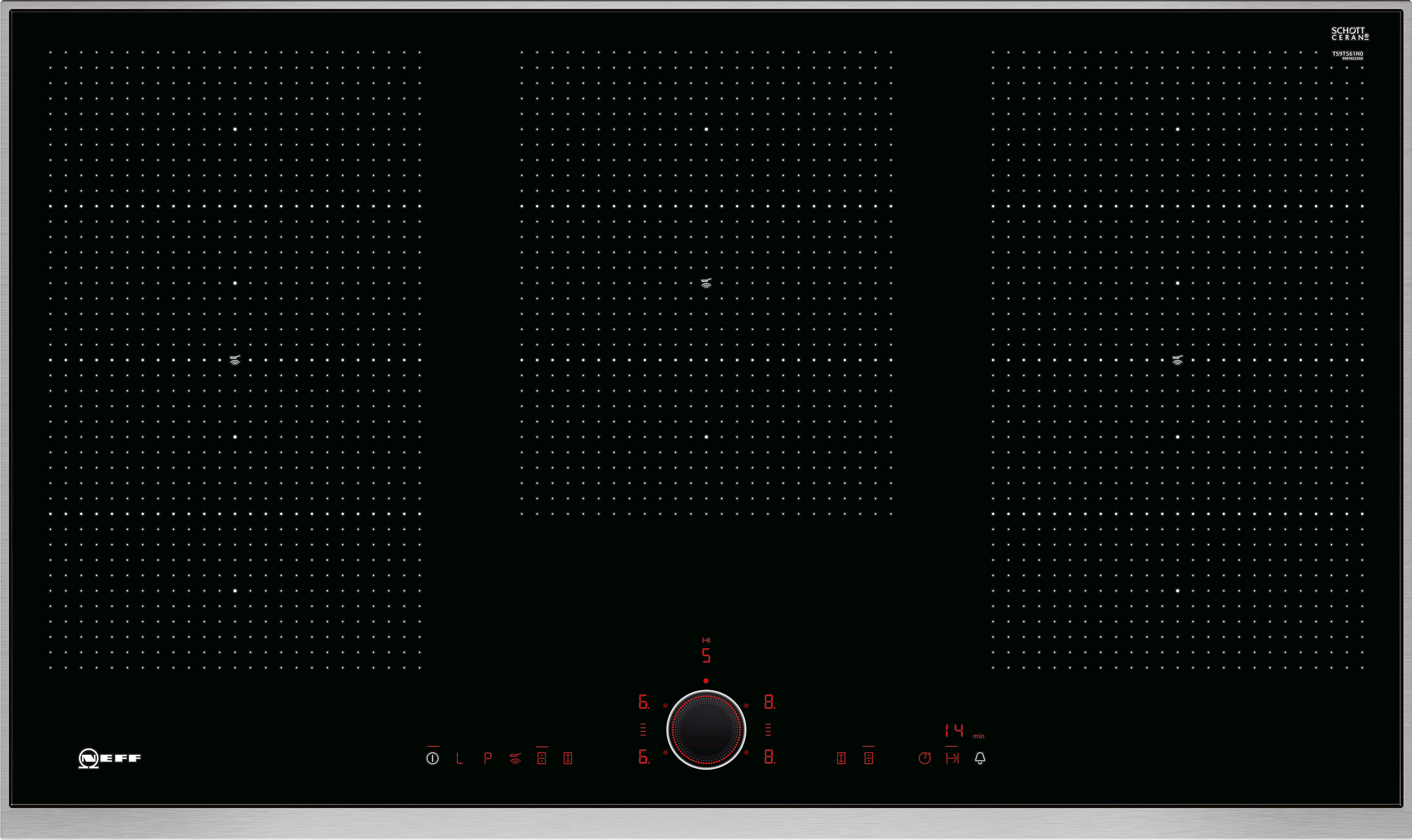 T59TS61N0 Flex induction cooktop | NEFF NZ